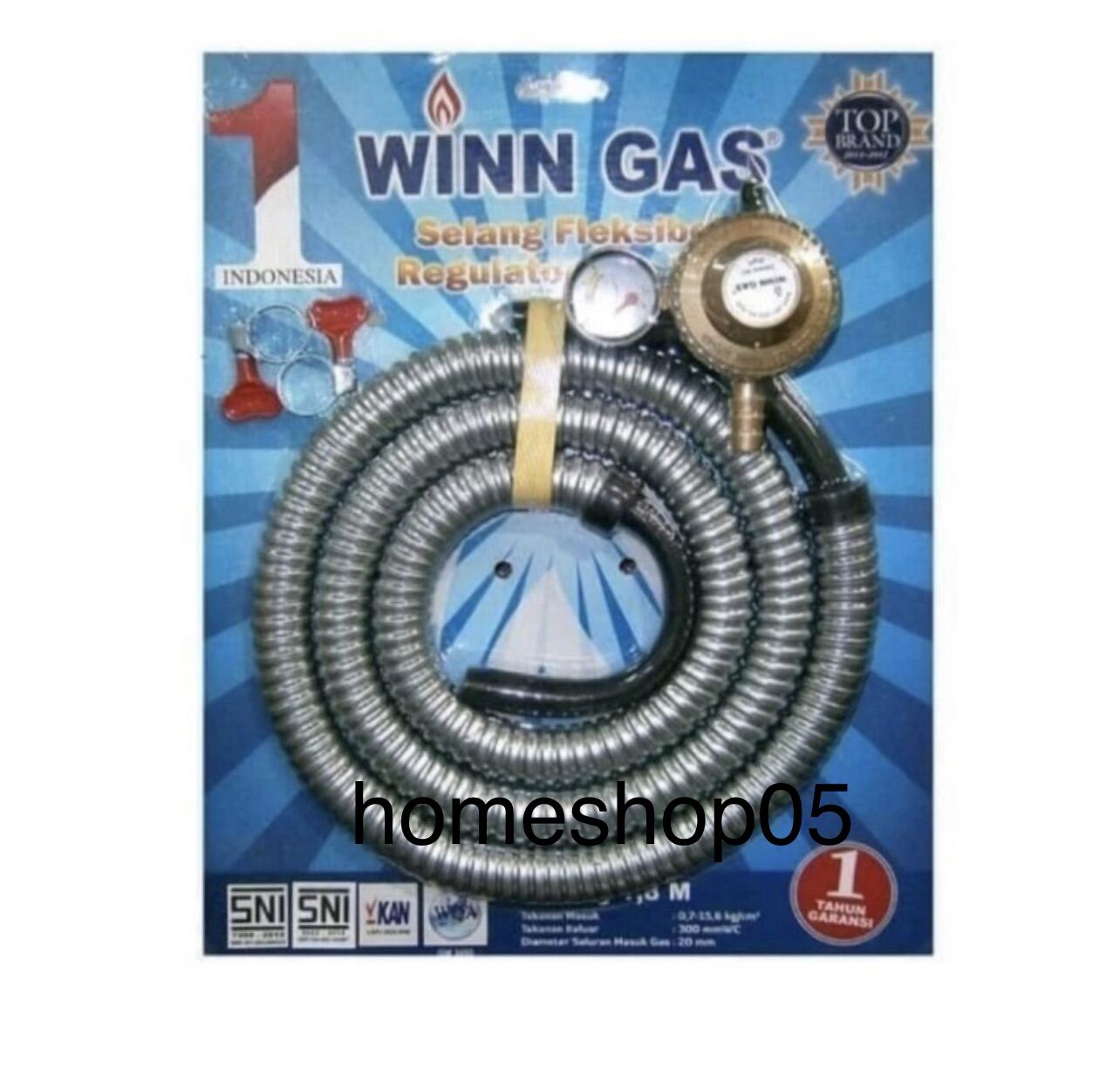 selang regulator winn gas fleksibel selang regulator konpor gas ...