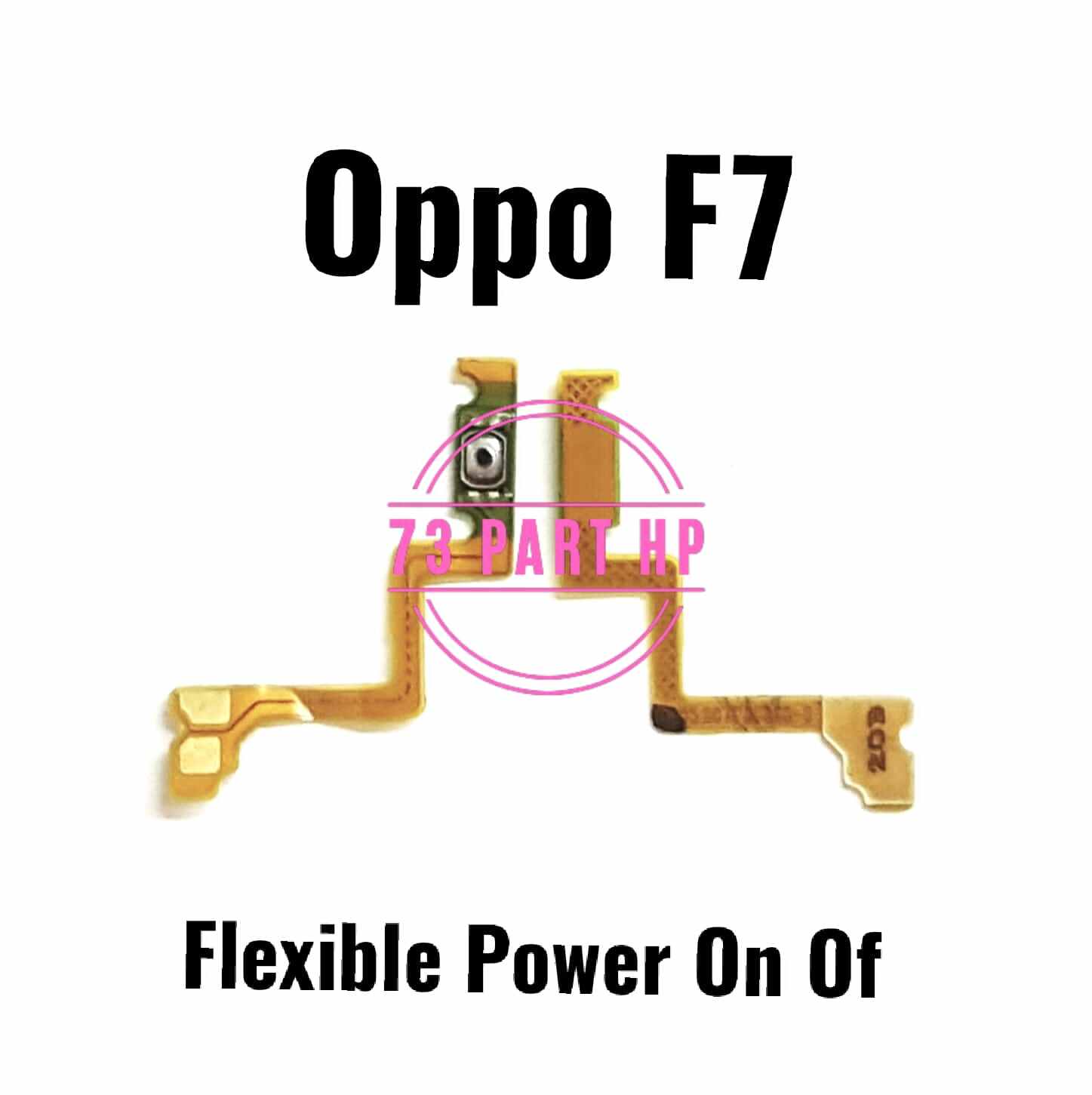 Original Flexible Konektor Power On Off Oppo F7 Flexibel Fleksibel Fleksible Connector Conector ...