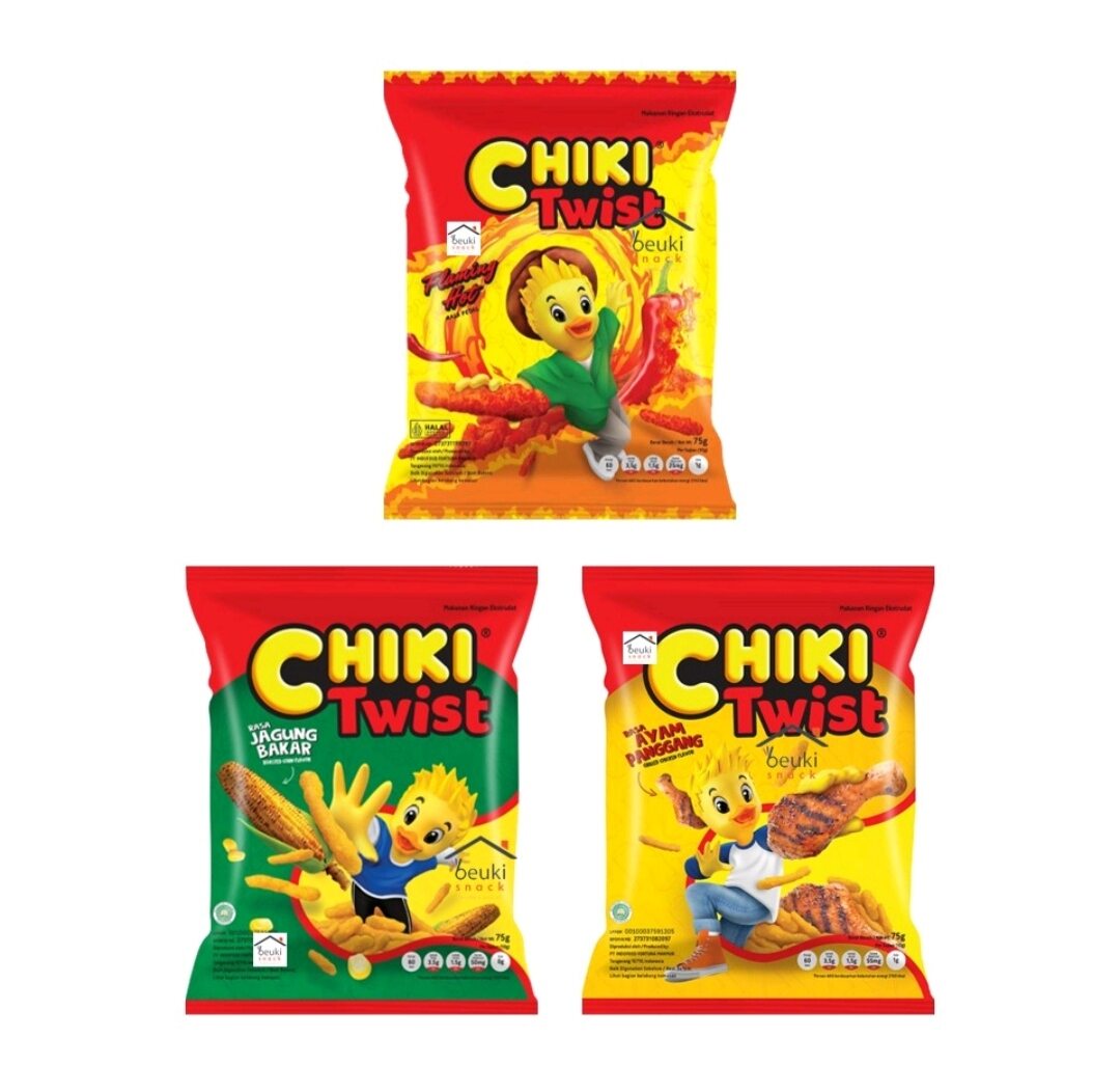 Chiki Twist Kemasan Besar Makanan Ringan Berbagai Varian Pilih Rasa 75 ...