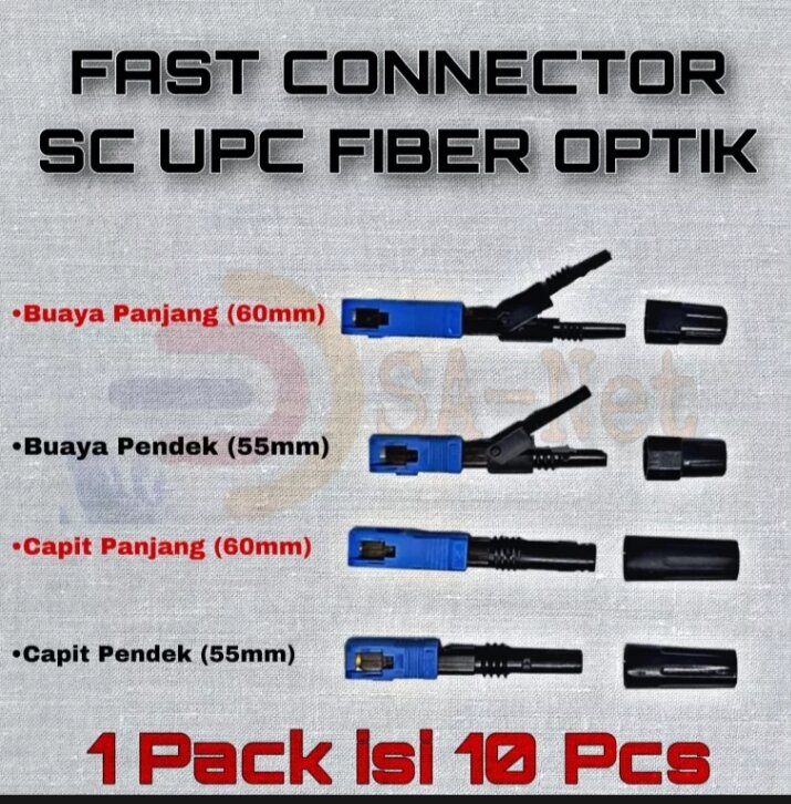 fast connektor fiber optik isi 10 pcs | Lazada Indonesia