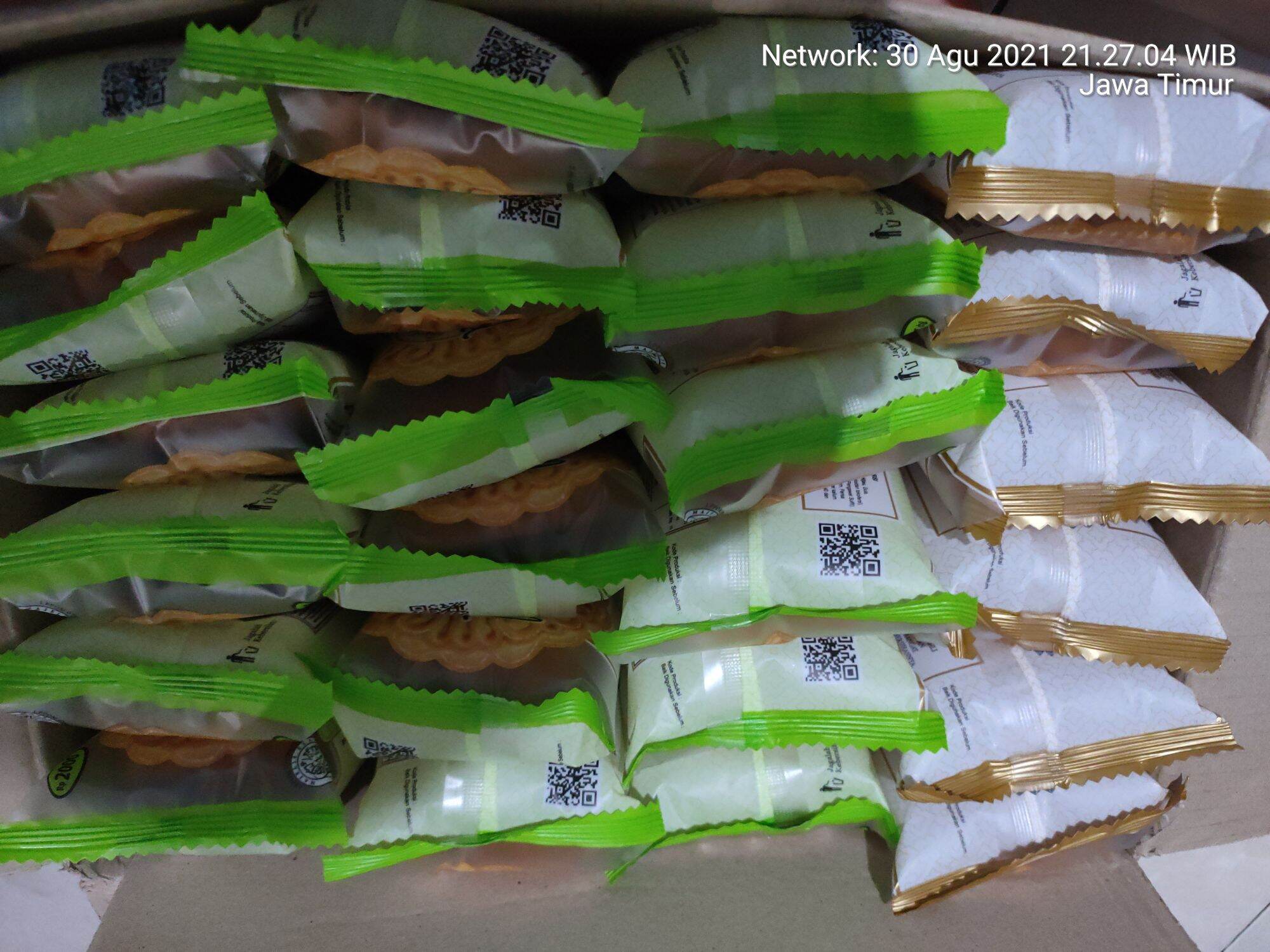 pia mooncake universal original dan pandan 60gr 4pcs | Lazada Indonesia