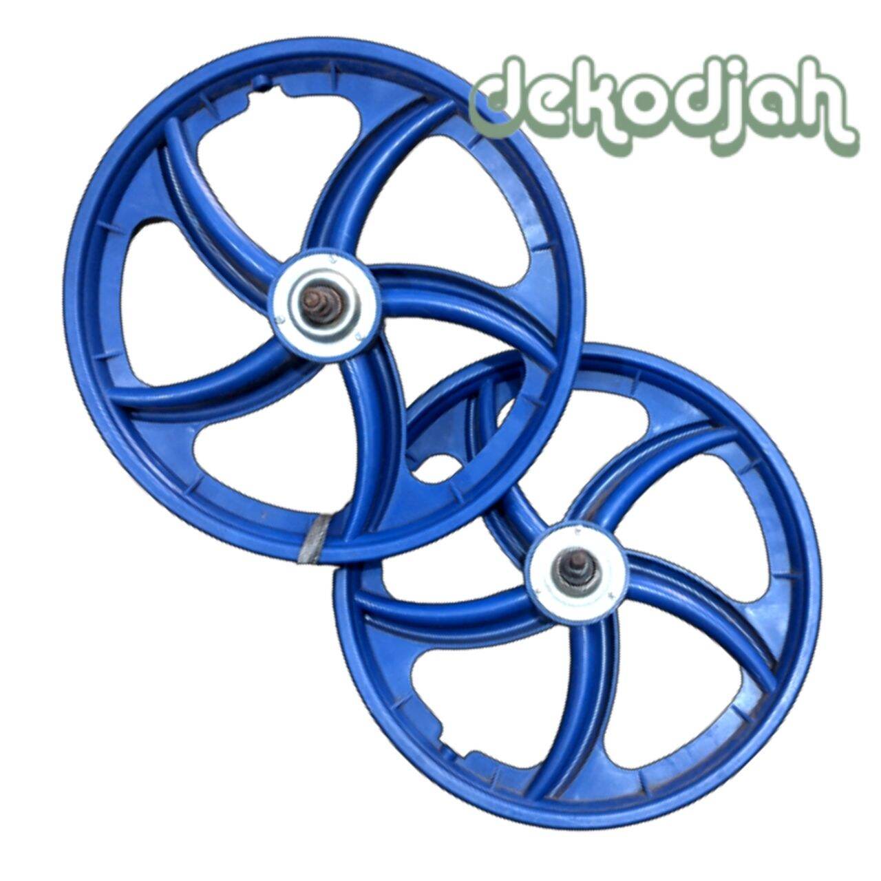 VELG RACING / BINTANG SEPEDA 18 MODEL KLEWANG SEPASANG DEPAN BELAKANG ...