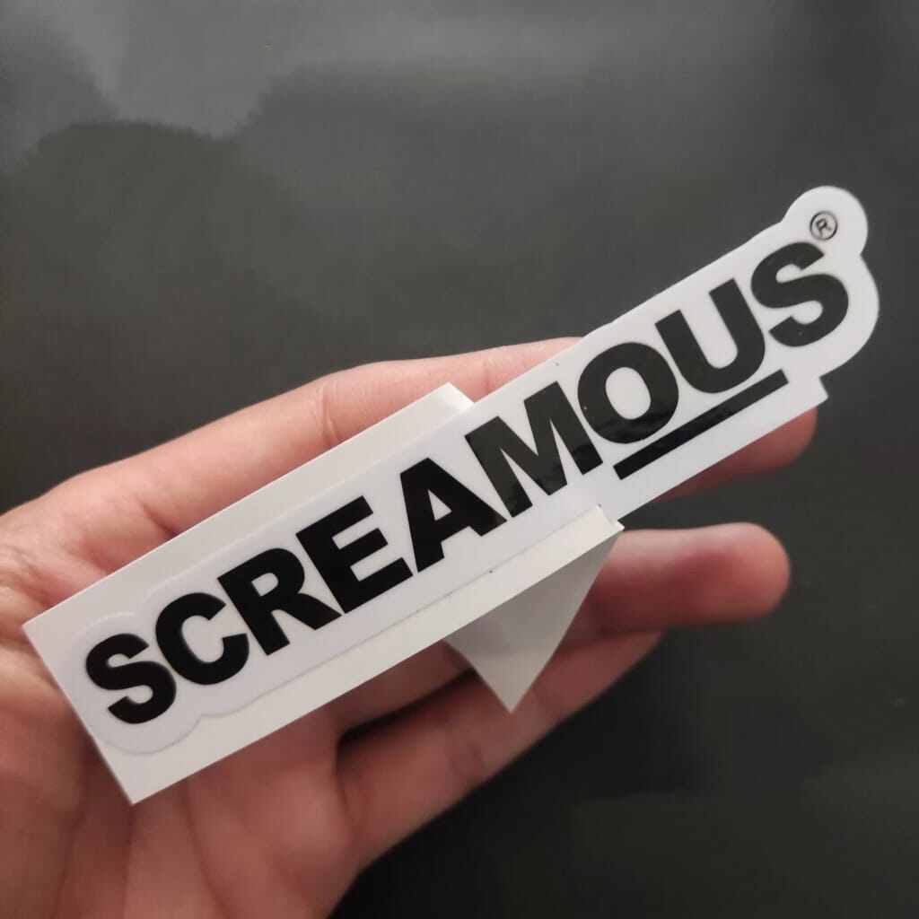 Stiker Catting Logo Timbul Screamous | Lazada Indonesia