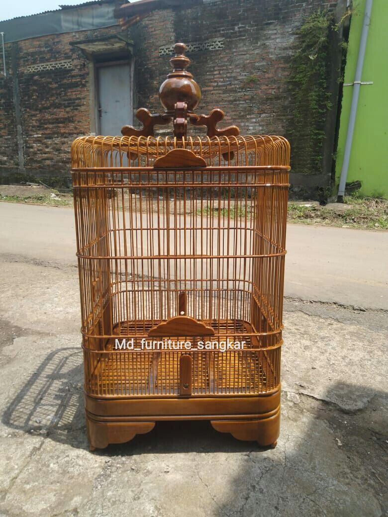 sangkar oval, sangkar oval polos, sangkar oval ukuran 40.40 | Lazada ...