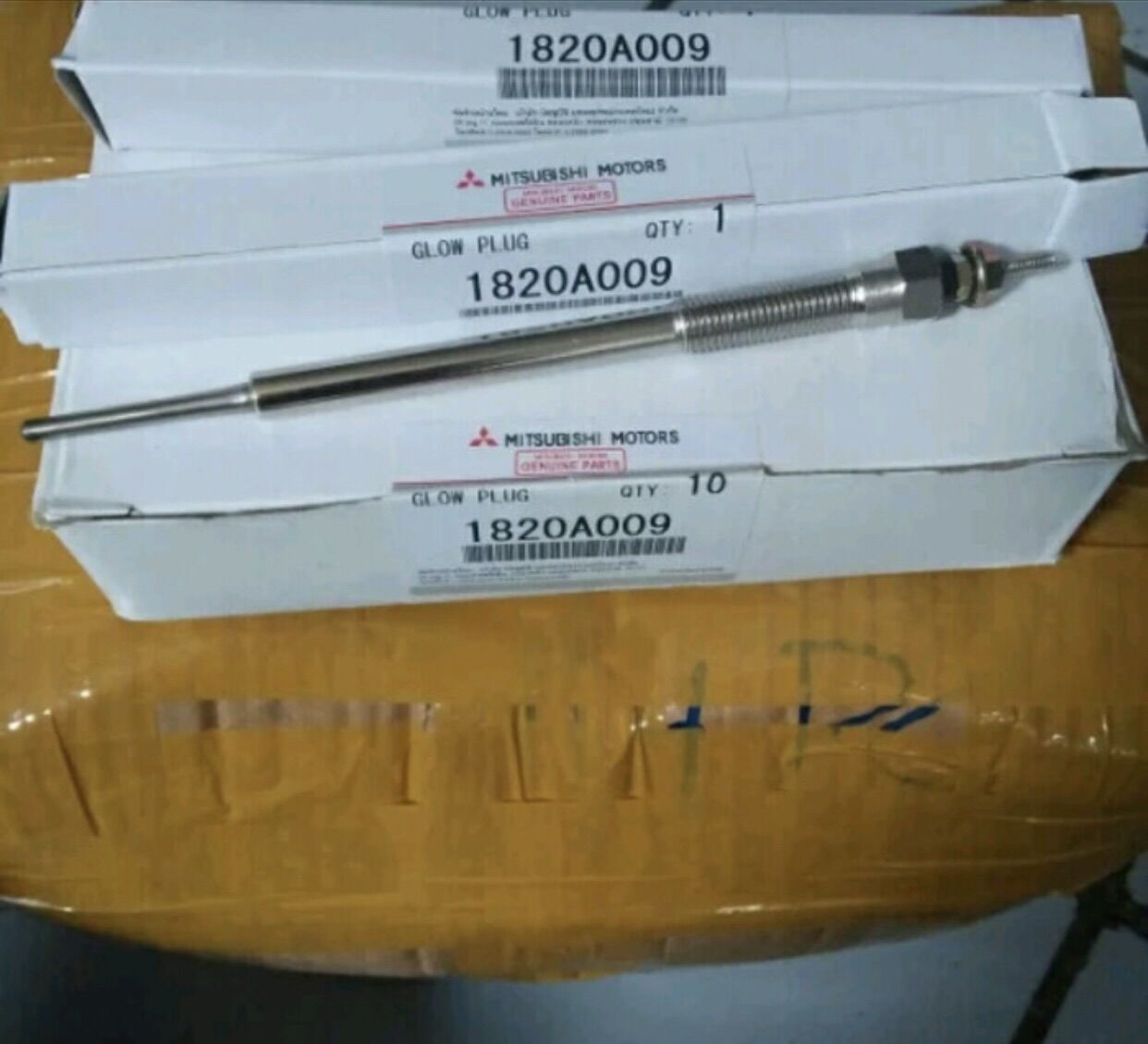 BUSI PEMANAS/ GLOW PLUG TRITON 2.5 2500CC, PAJERO SPORT 1820A009 ...