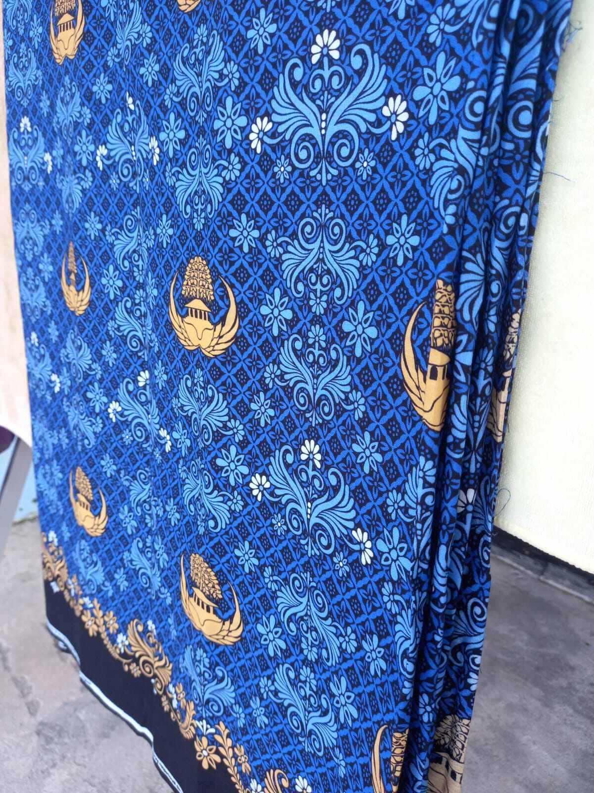 Kain Batik Korpri Terbaru 50s 2022 Murah Kain Siap Jahit | Lazada Indonesia
