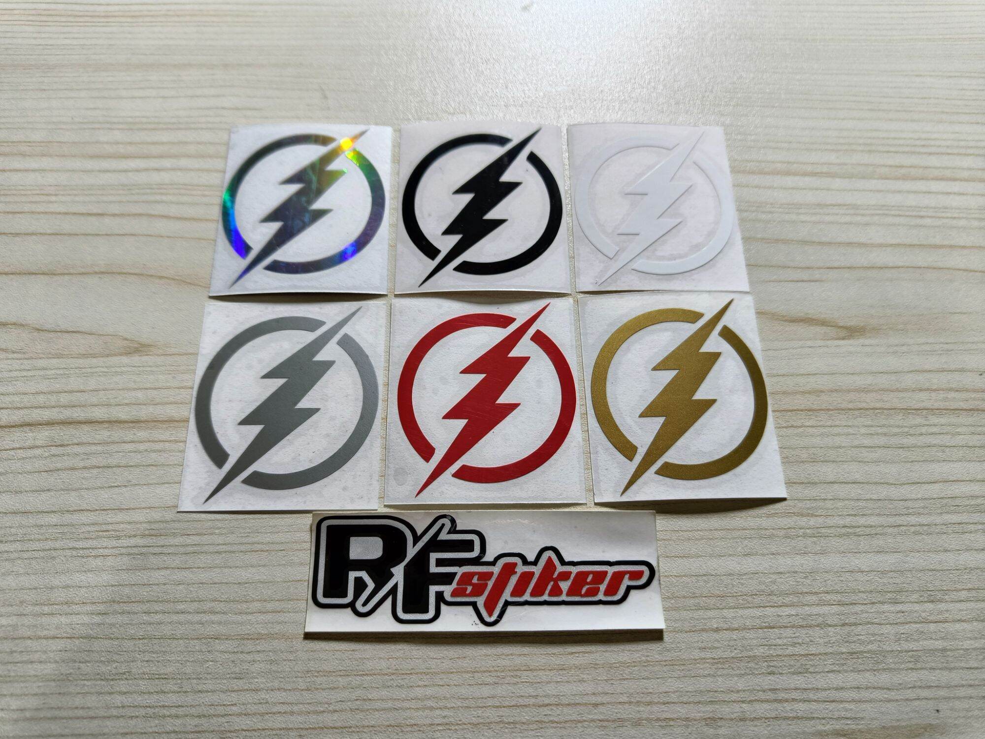 Stiker petir cutting sticker motor logo petir | Lazada Indonesia