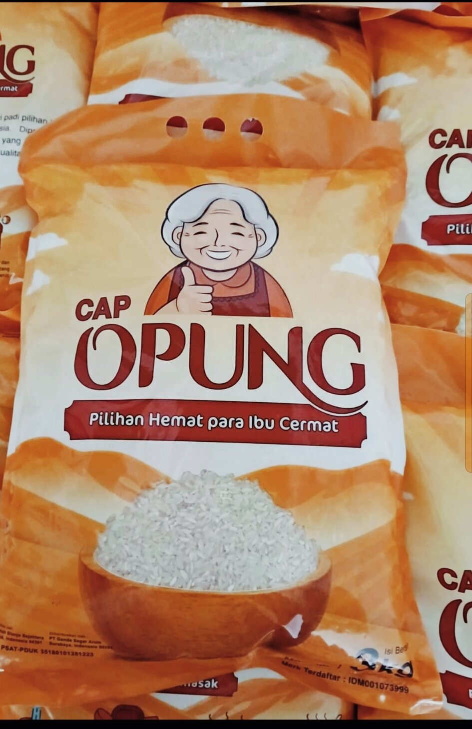 Beras opung kemasan 3kg | Lazada Indonesia