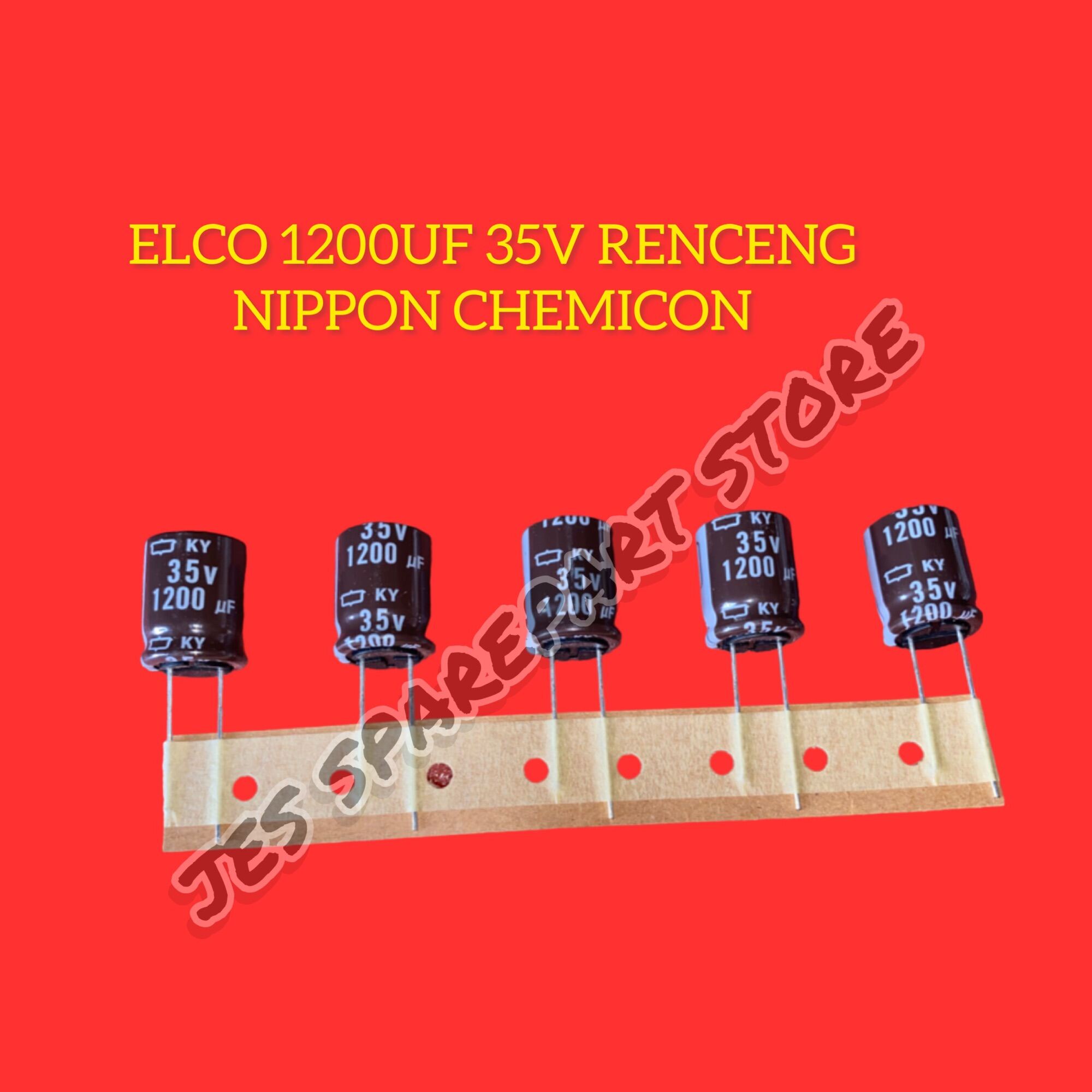 ELCO 1200uf 35V RENCENG NIPPON CHEMICON | Lazada Indonesia