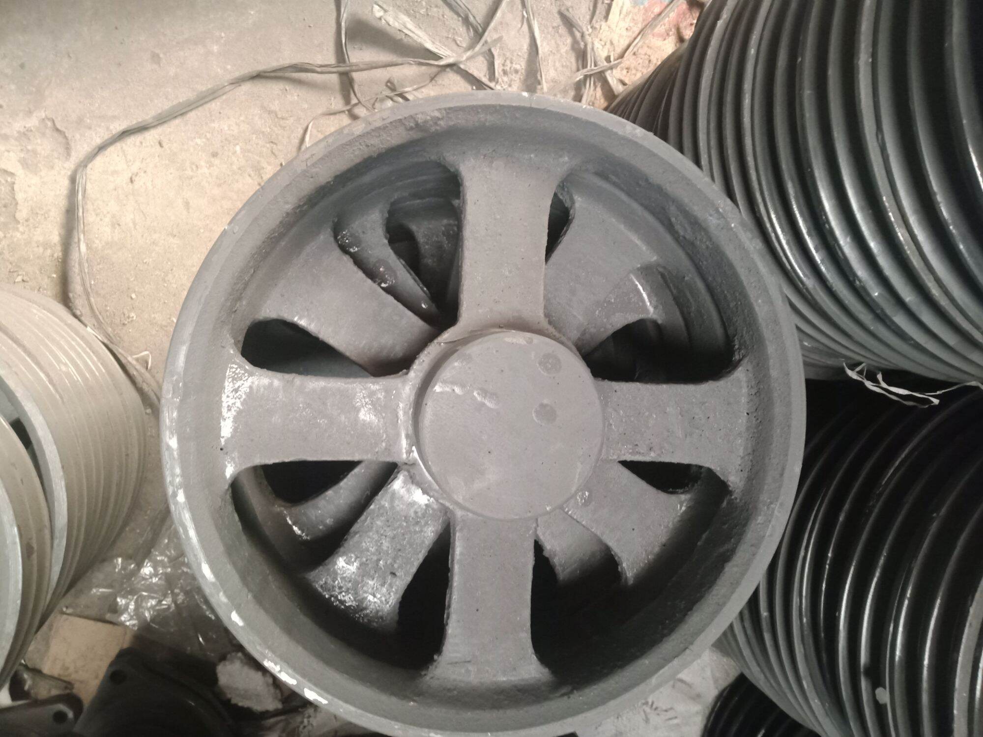 pulley besi cor tuang B2 x 12 " buntu diameter 30cm | Lazada Indonesia