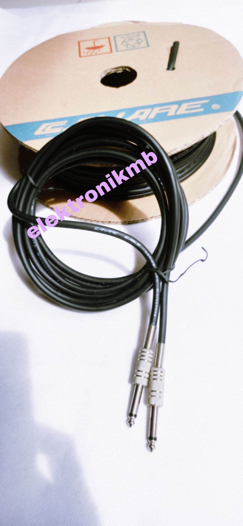 kabel sambung receiver mic wireless ke ampli panjang kabel 3 meter ...