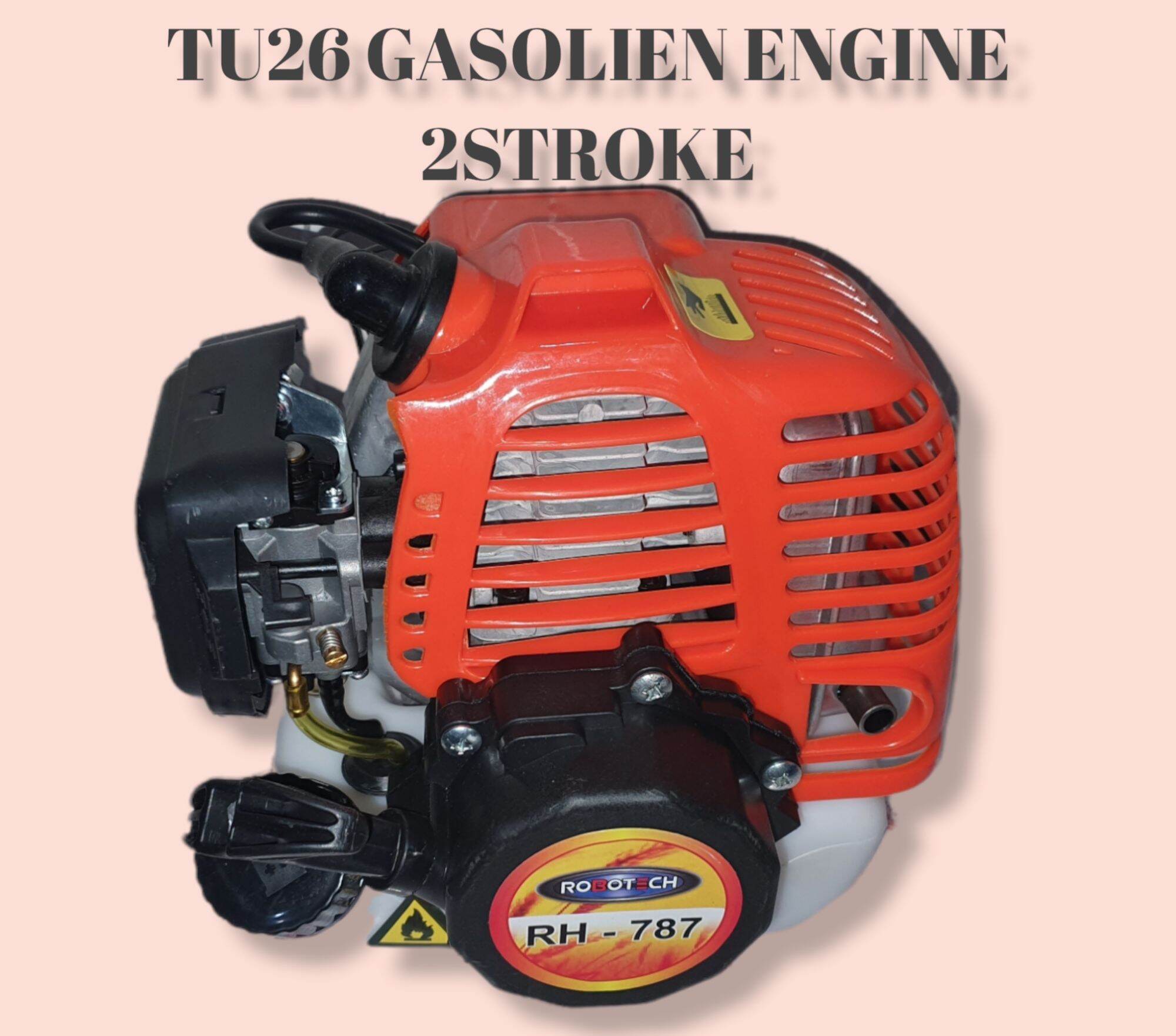 Gasoline Engine Tu 26 32cc Easy Start Merk Robotech | Lazada Indonesia