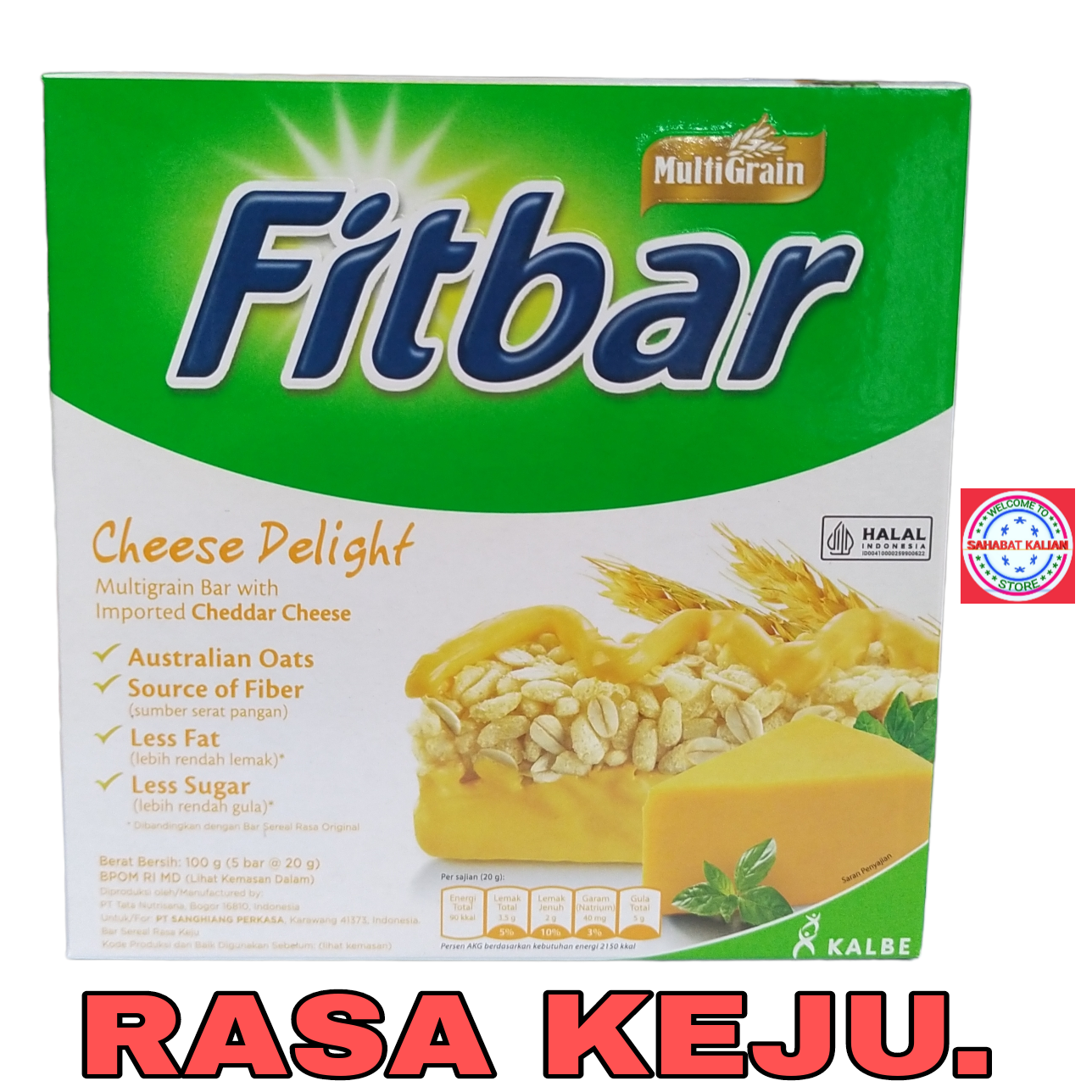 FITBAR KEJU 22gr 1 BOX ISI 5 PCS | Lazada Indonesia