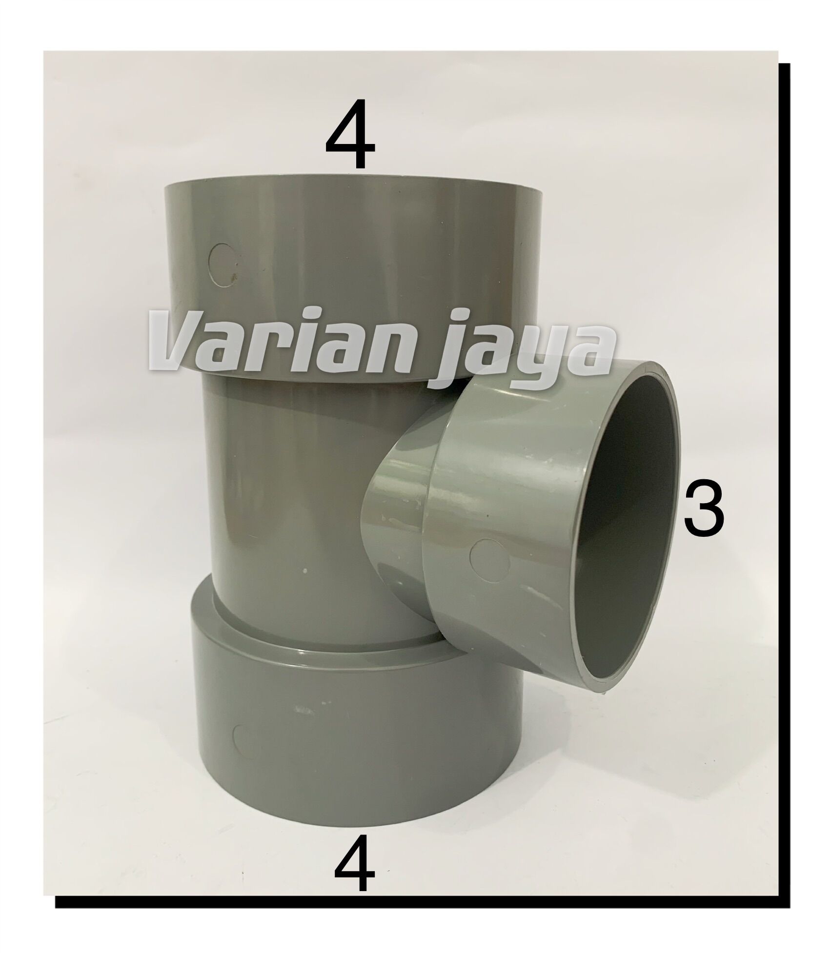 Tee 4 x 3 inch D Sambungan Pipa Knie T 4x3 | Lazada Indonesia