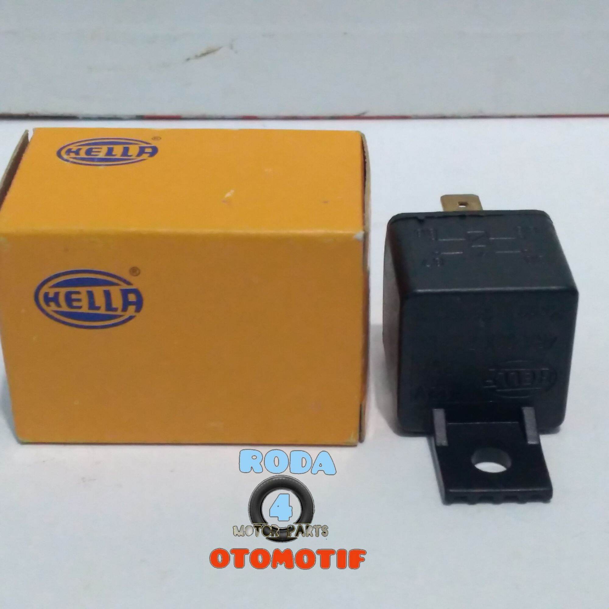 Relay Kaki 4 Hella Germany Relai 4 Kaki Klakson dan Lampu12V 30A ...
