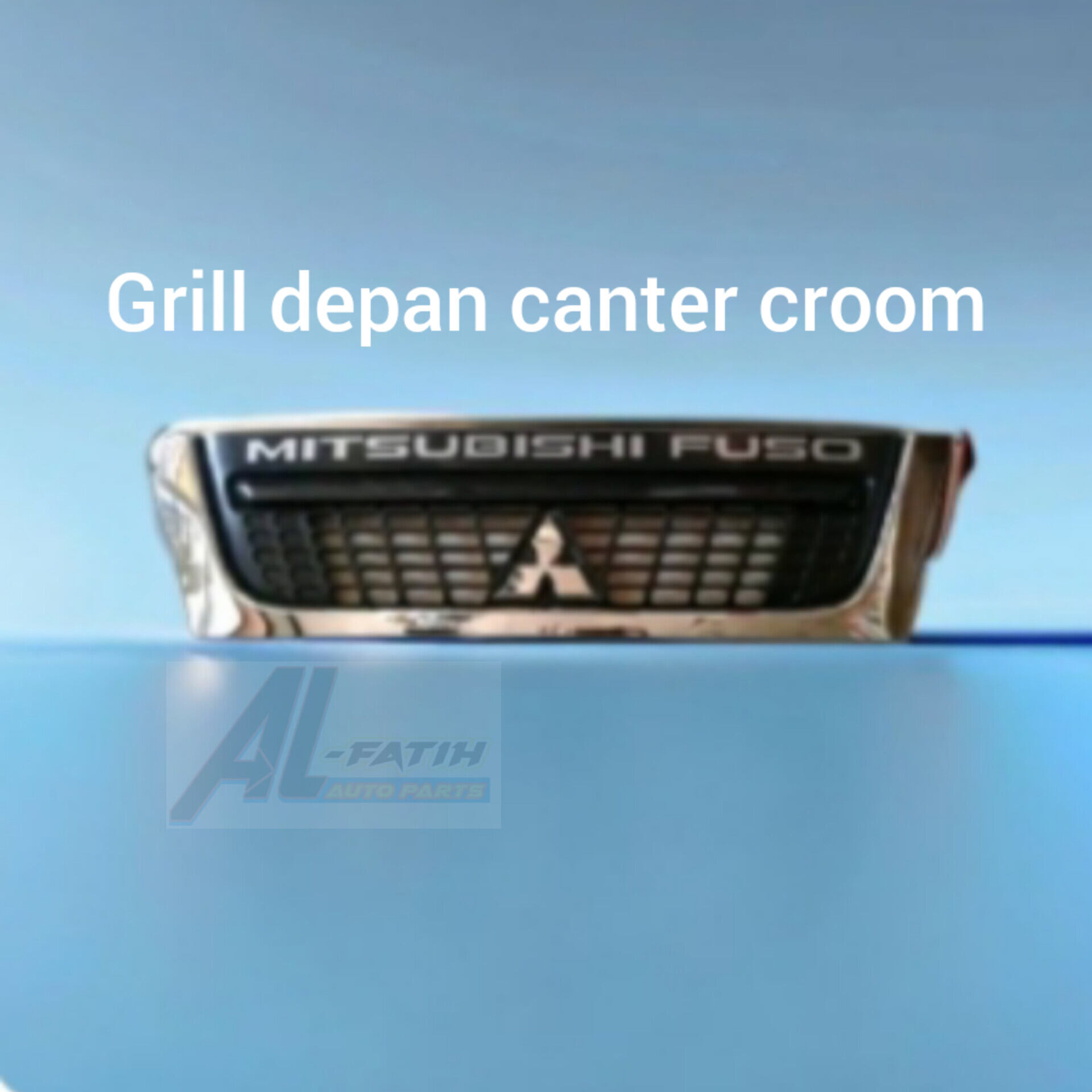 GRILL DEPAN MITSUBISHI CANTER PS110 PS125 CROMM | Lazada Indonesia