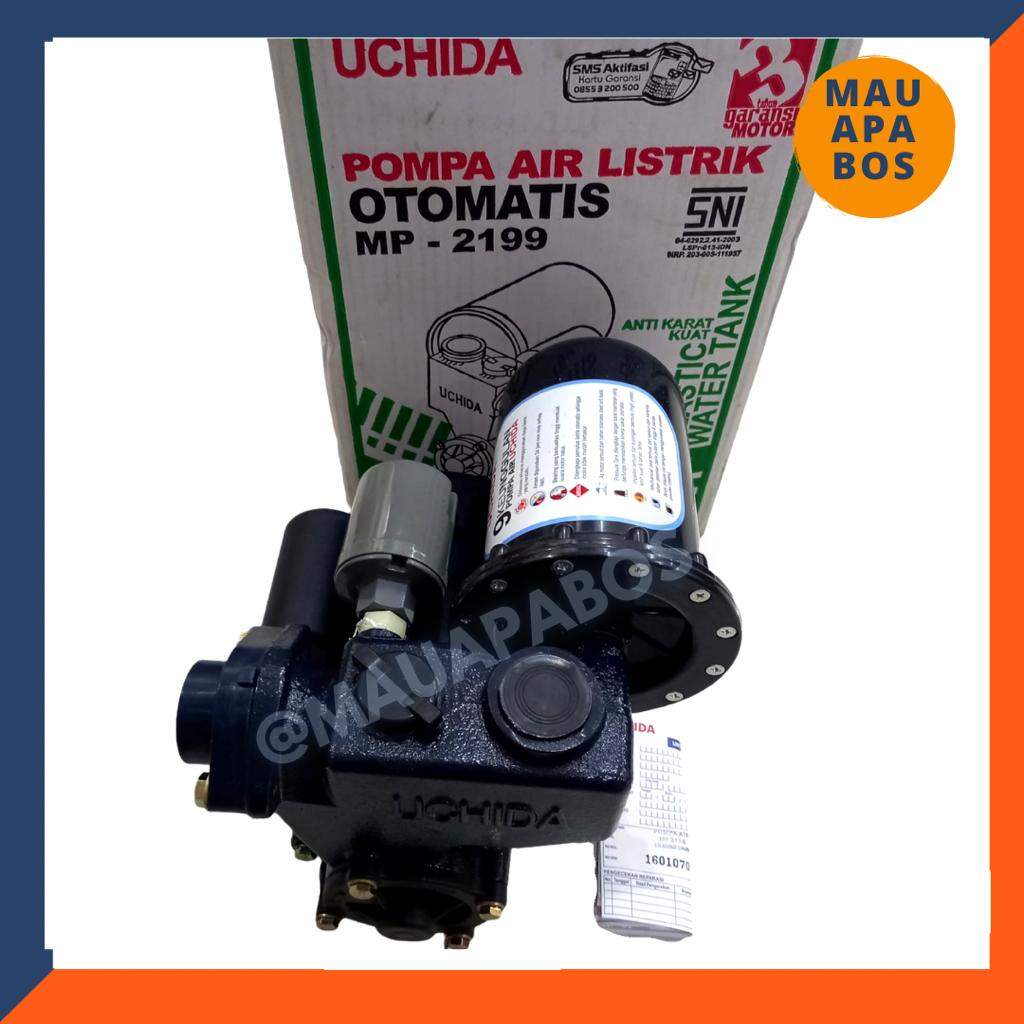 Pompa Air Uchida Otomatis 2199 Pompa Air Sumur Dangkal (Produk Maspion ...
