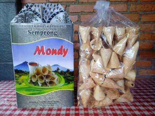 Semprong Kerucut Amoundy Ukuran kecil isi 50 pcs khas Karawang | Lazada ...