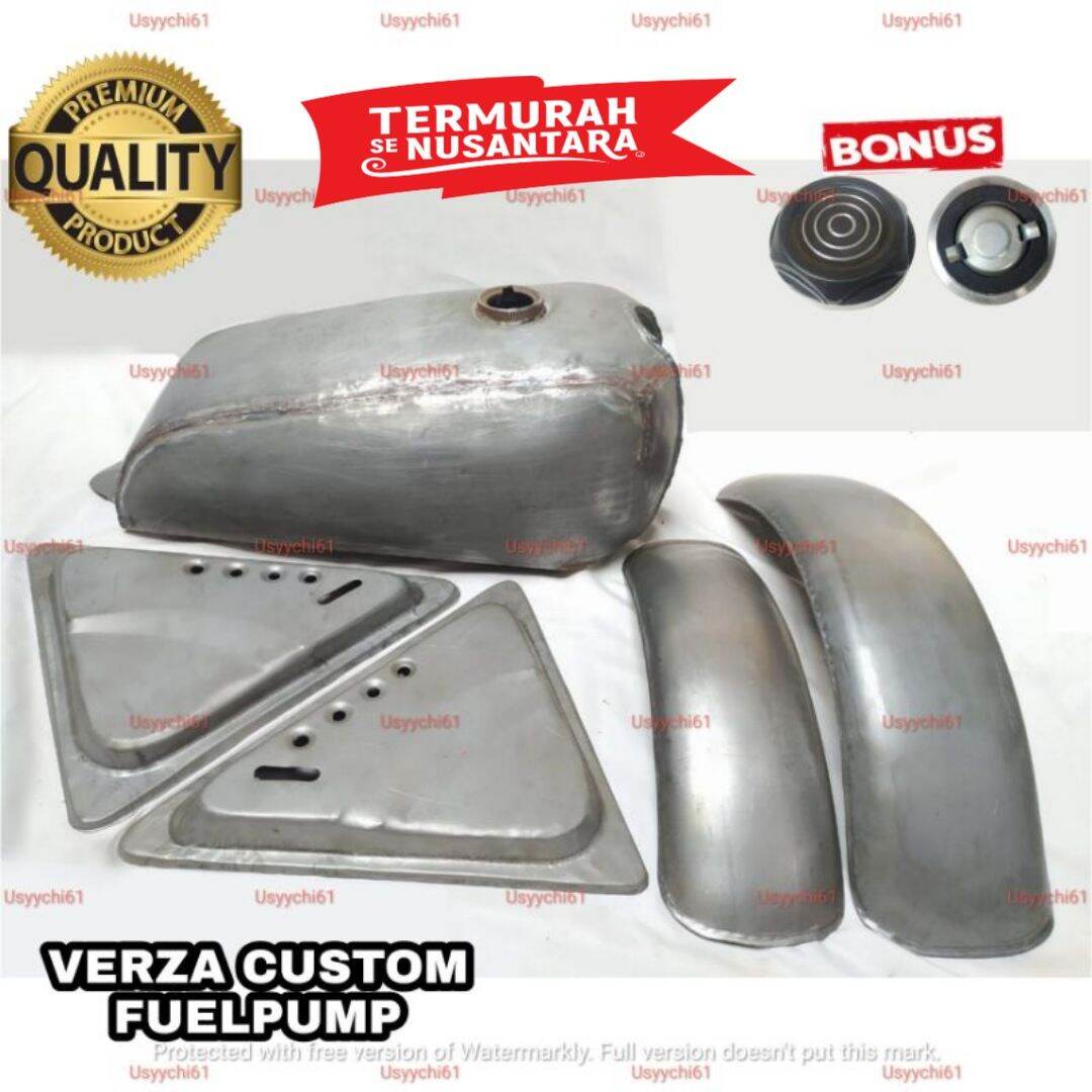 Paket Hemat Body Tangki VERZA Custom Model Deus Caferacer Fuelpump ...