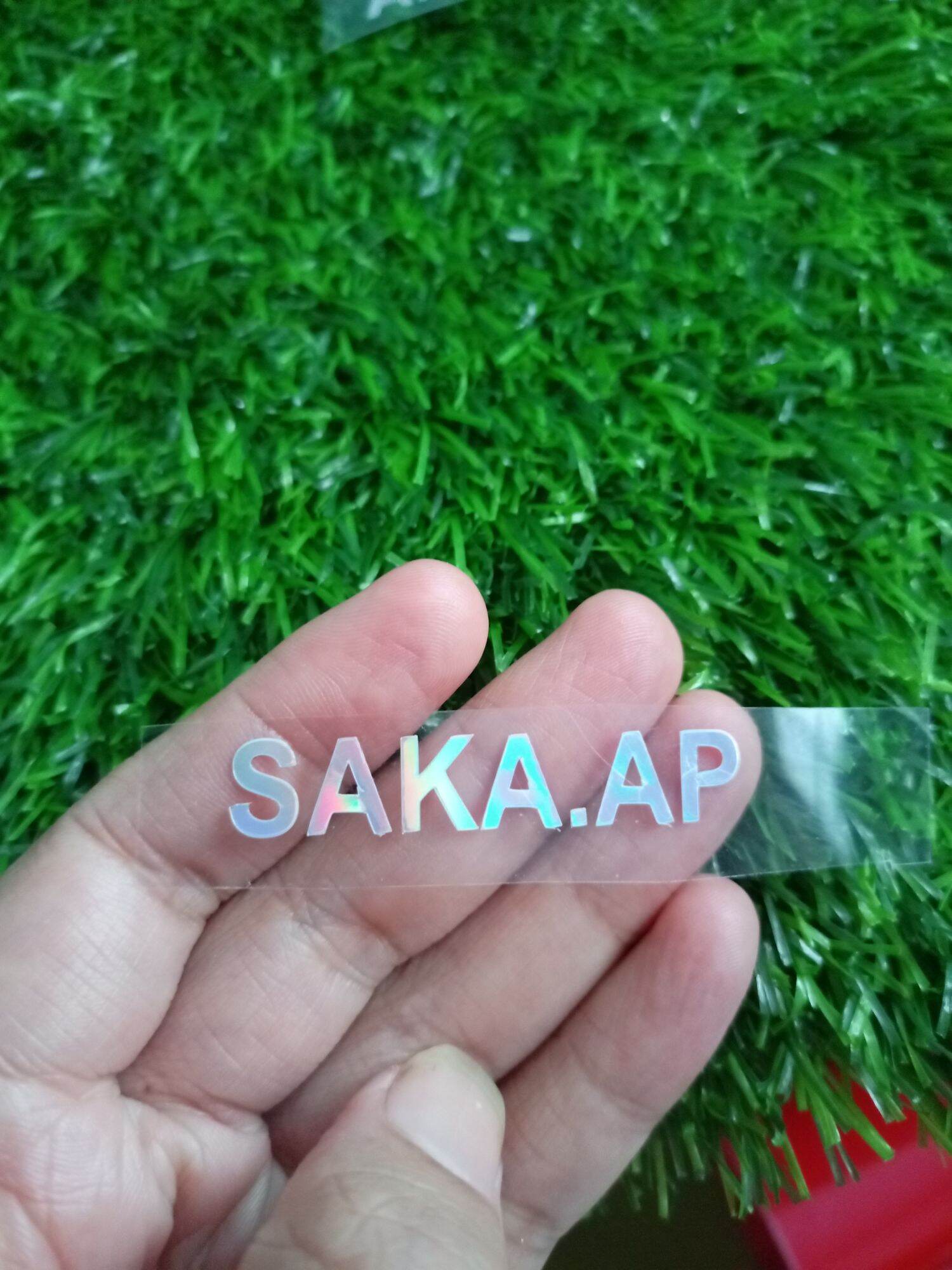 STIKER SABLON NAMA HOLOGRAM CUSTOM | Lazada Indonesia
