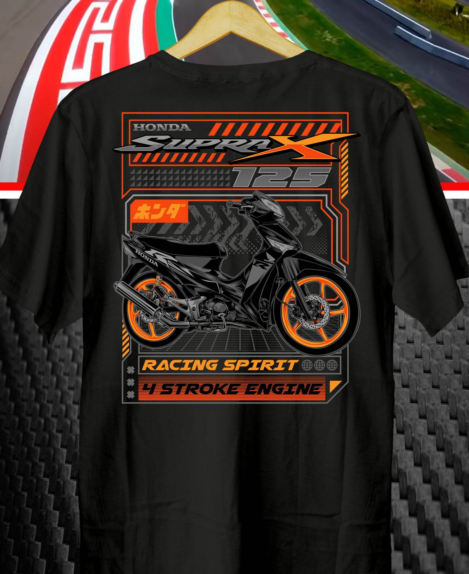 Kaos Motor Supra X 125 Racing Spirit // SupraX | Lazada Indonesia