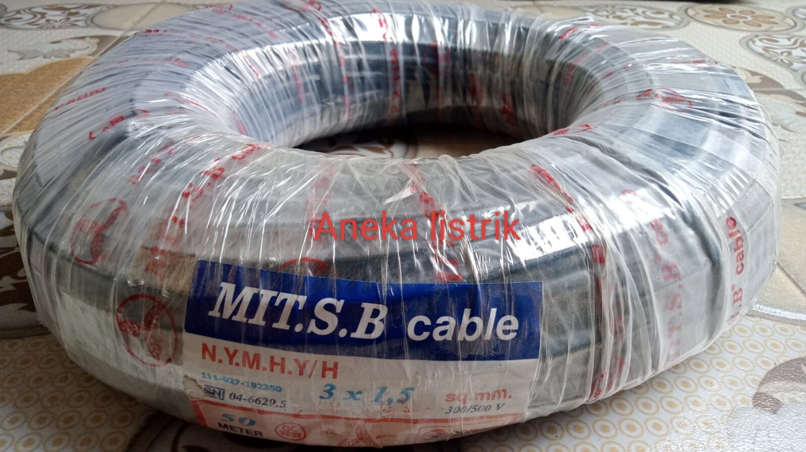 Kabel Mitsuba NYYHY 3X1,5mm per meter | Lazada Indonesia