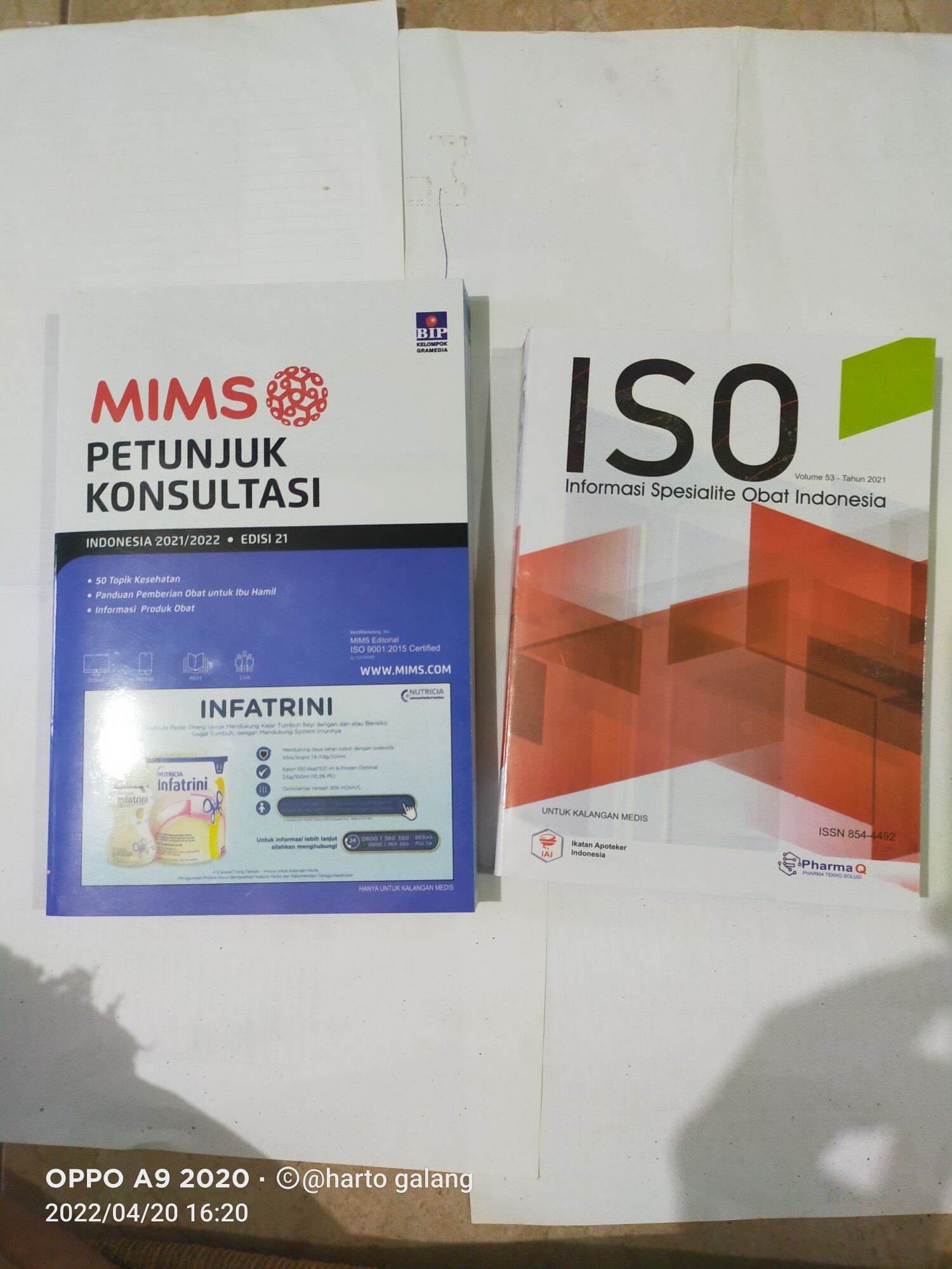 Buku Paket ISO Indonesia dan MIMS Indonesia Edisi Terbaru | Lazada ...