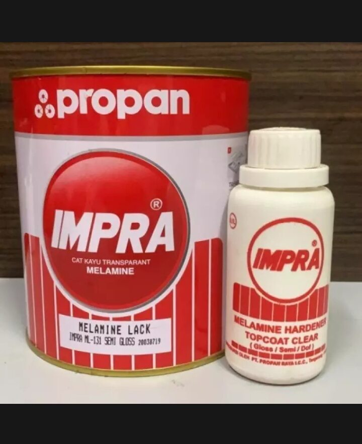 Cat Kayu Finishing Transparan Melamine Lack Impra ML - 131 Clear Semi ...