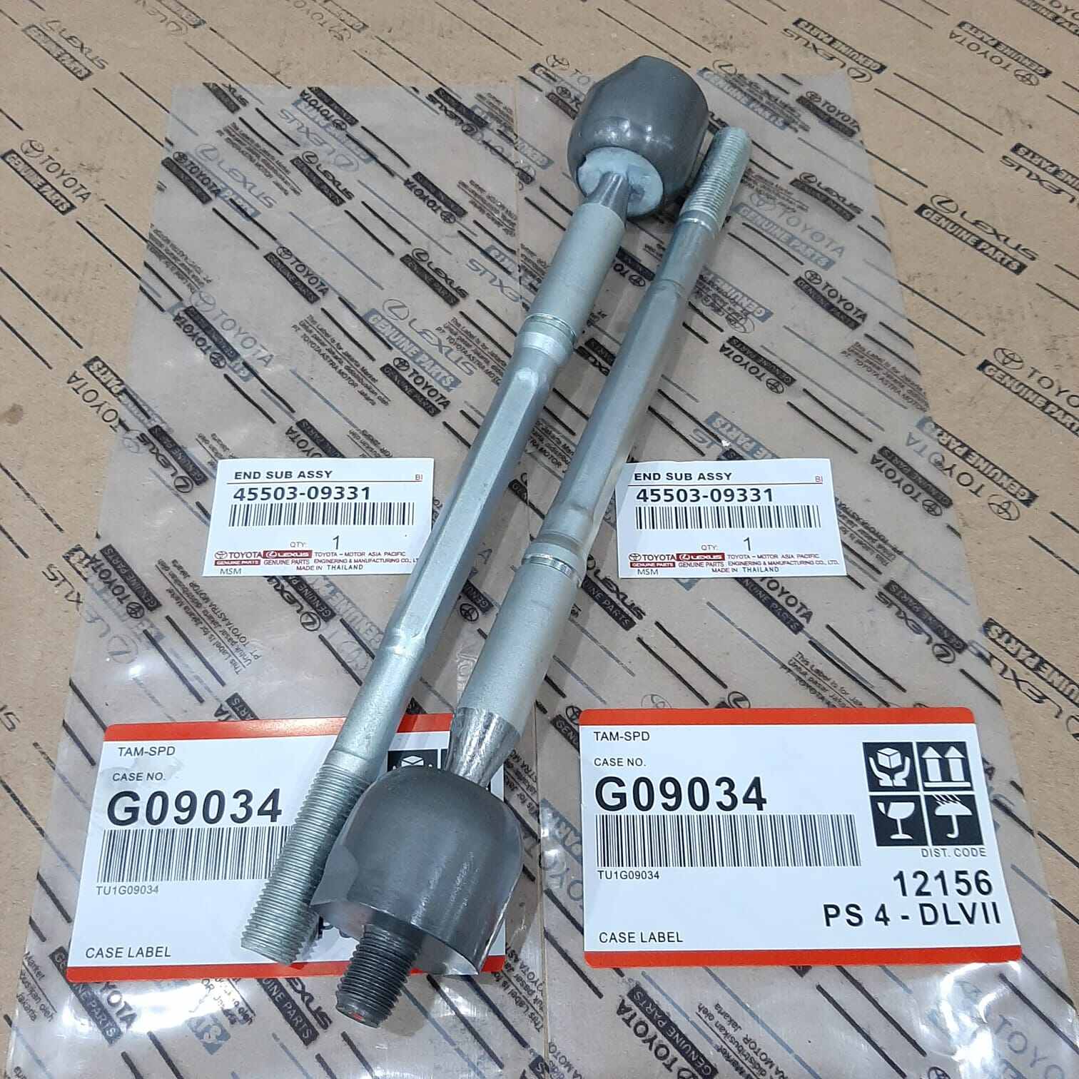RACK END STEERING LONG TIE ROD INNOVA HILUX FORTUNER HARGA 1PCS ...