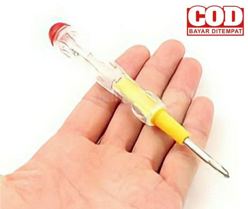 Obeng Tespen / Obeng Listrik Itami Alat Ukur Aliran Listrik 2 Way Plus ...