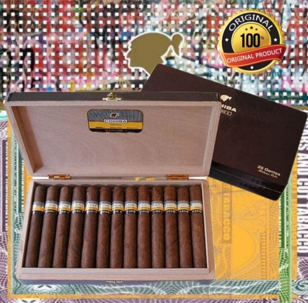COHIBA MADURO 5 GENIOS/BOX OF 25 | Lazada Indonesia