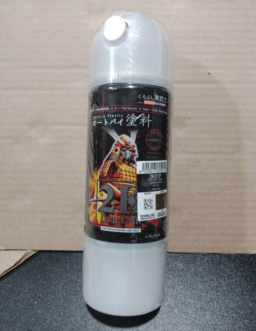 Samurai Paint Clear 2k 2K01P 300ml Pilok Pilox Cat Semprot Samurai ...