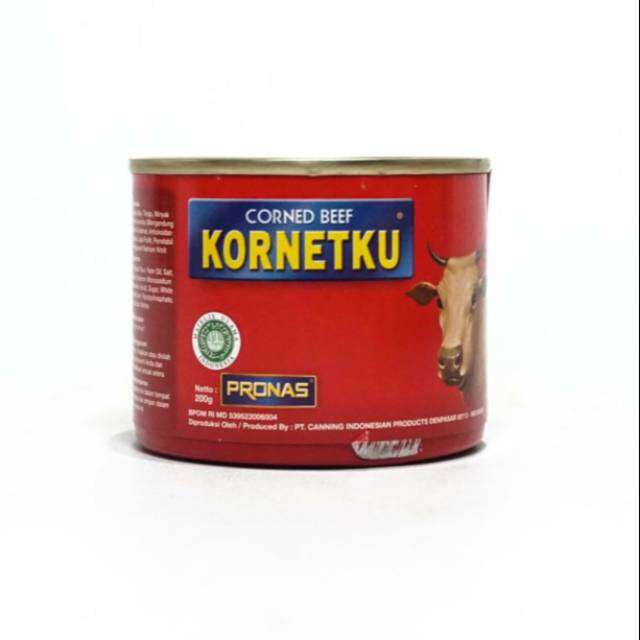 Pronas corned beef kornetku kaleng 200 gr dijamin selalu baru. | Lazada ...