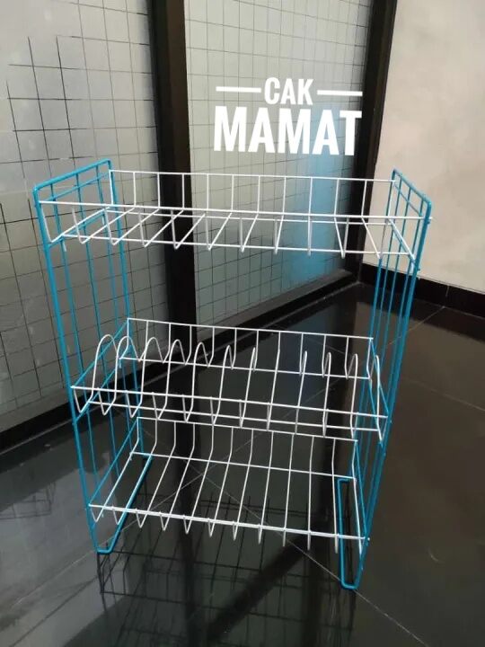 rak piring portable rpk03 rata free kardus | Lazada Indonesia