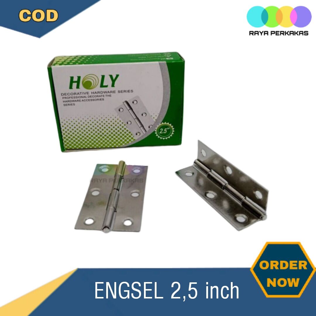 Engsel Lemari Stainless Tipis Holy 2½ inch | Lazada Indonesia