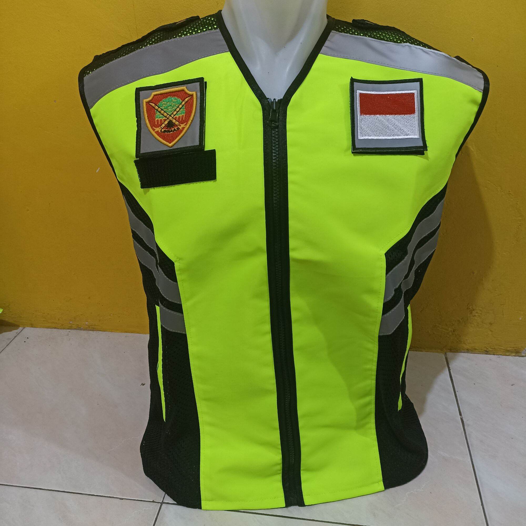 rompi linmas,bahan taslan, | Lazada Indonesia