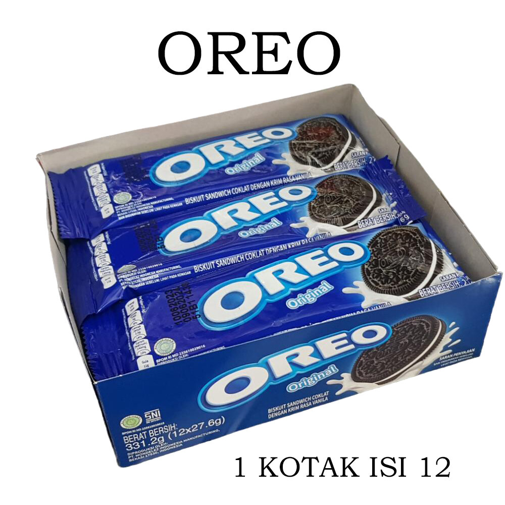 Oreo kemasan pack isi 12 | Lazada Indonesia