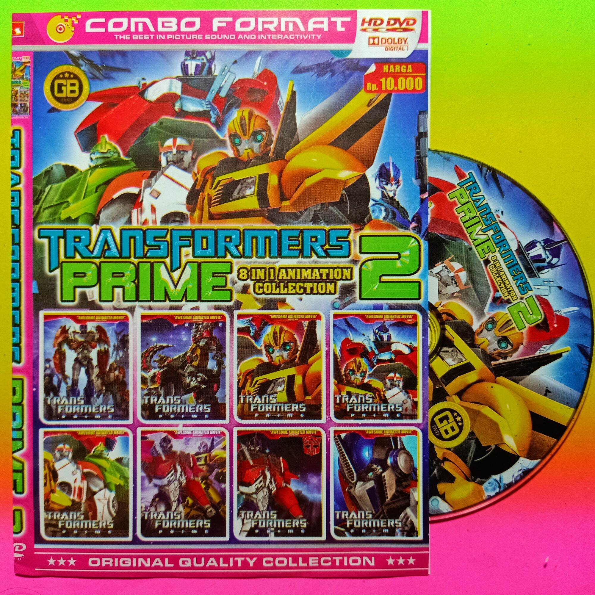 KASET DVD KARTUN ANAK: TRANSFORMERS PRIME VOLUME 2. | Lazada Indonesia