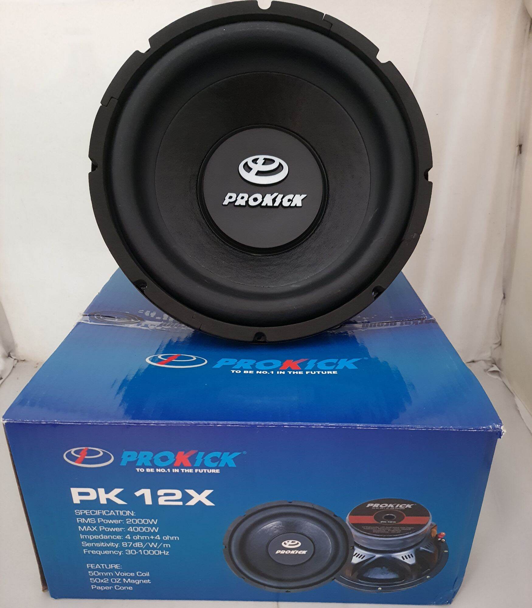 Subwoofer prokick pk 12x subwoofer 12 inch pro kick pk12x | Lazada ...