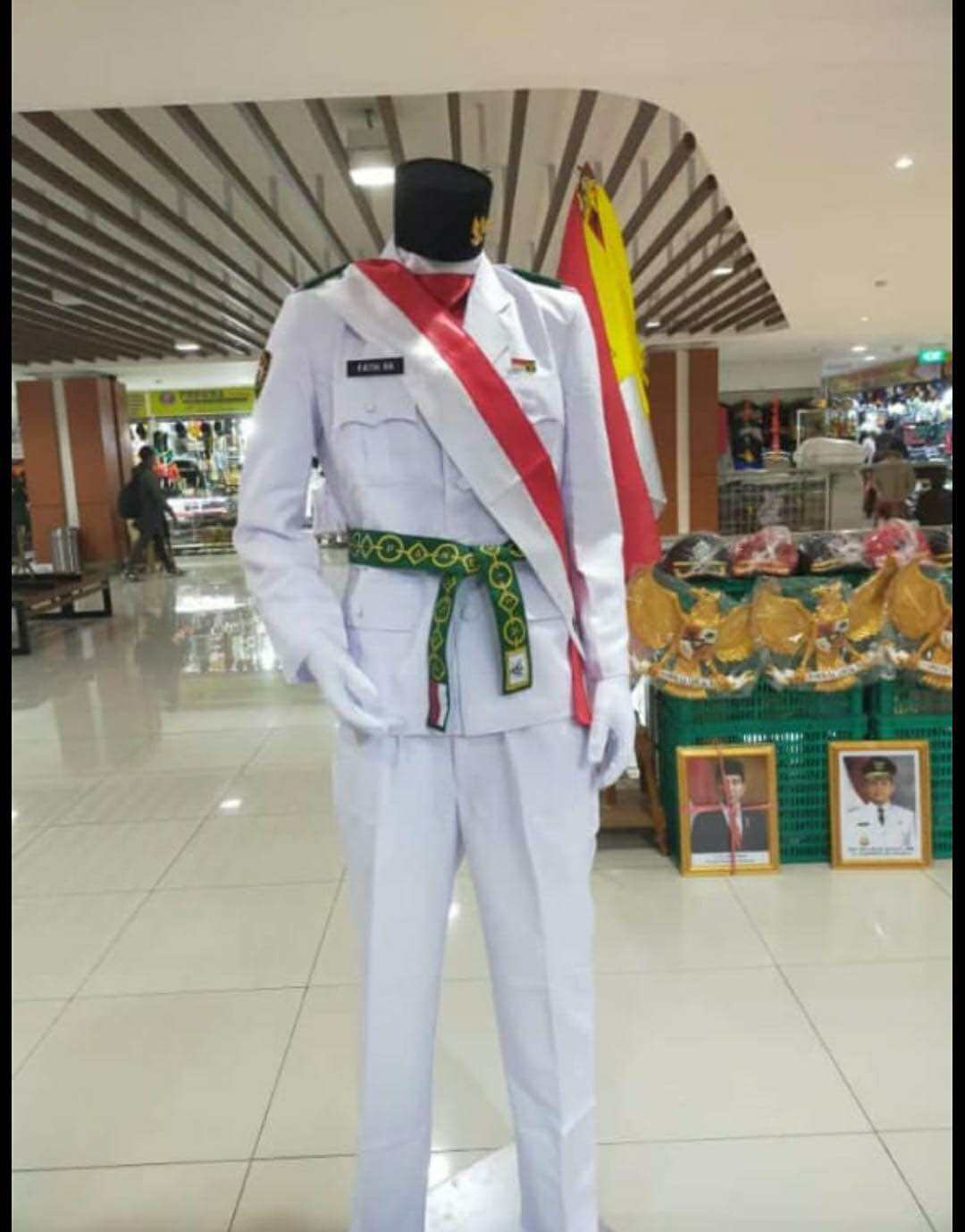 Seragam Paskibraka Baju Paskibraka Lengkap Baju Paskib Putra satu set ...