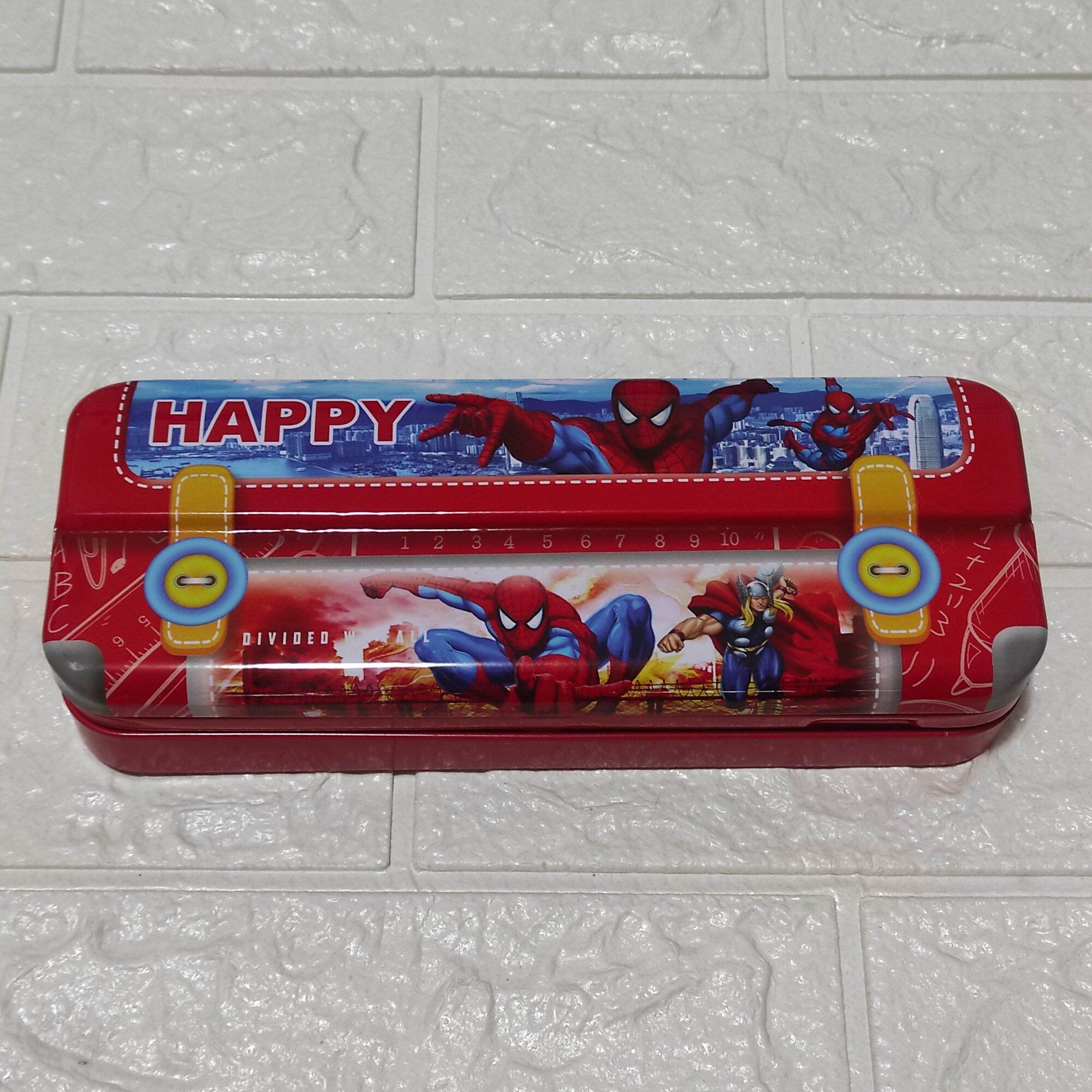 Kotak pensil kaleng 3 susun / kotak pensil kaleng 3 susun / tempat ...