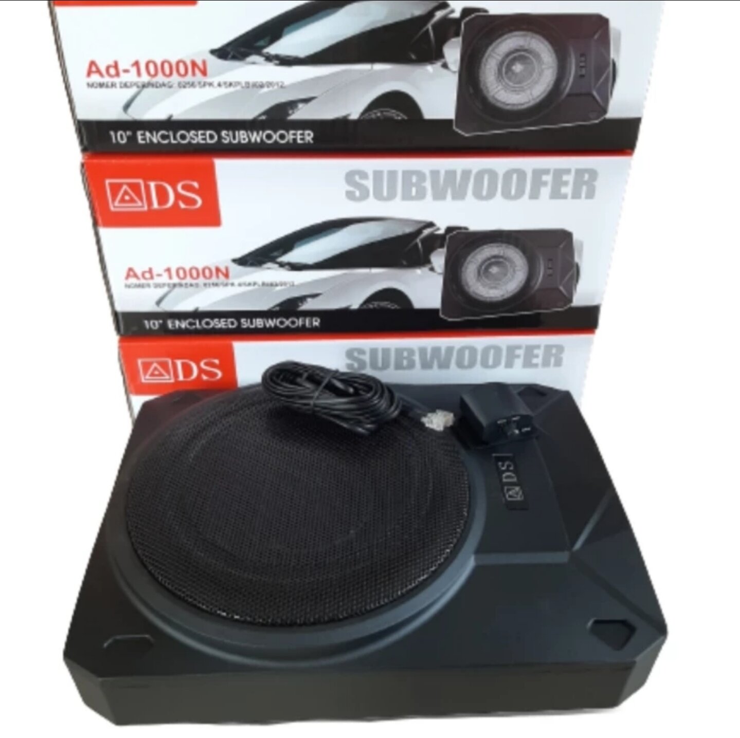 Subwoofer Kolong Bawah Jok ADS AD 1000N | Lazada Indonesia