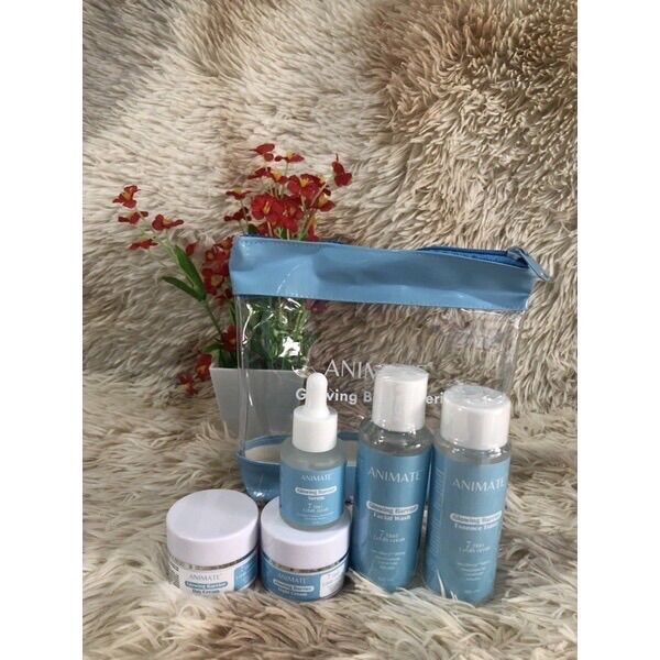 Animate glowing barrier skin repair series 5 in 1 free logam mulia emas ...