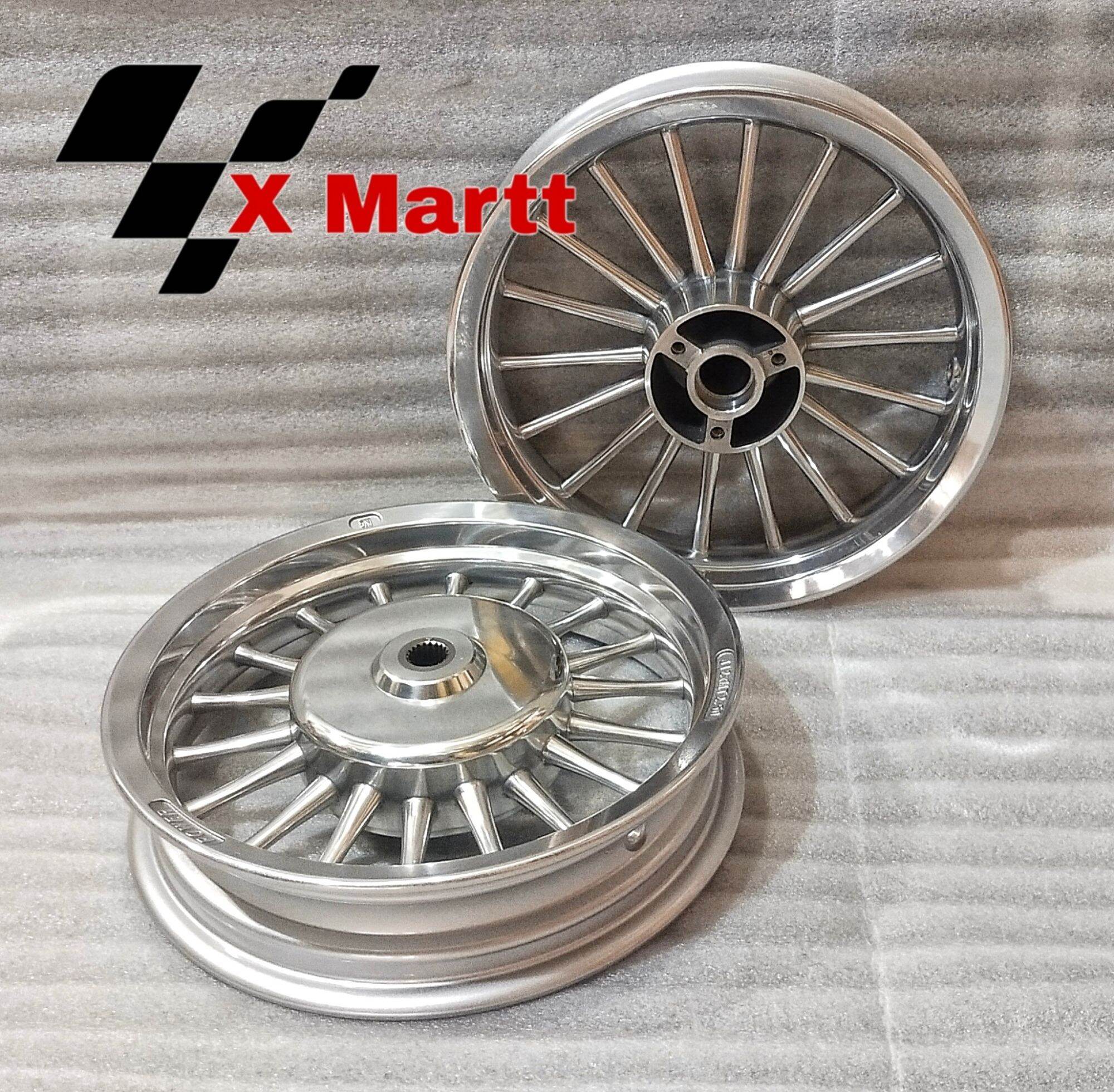 Velg Racing Yamaha Fazzio Power Classic Ring 12 Merah , Chrome Dan Gold ...