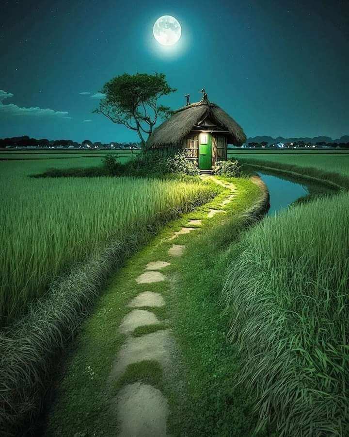 Poster Cetak, PEMANDANGAN ALAM DAN PEDESAAN, Ukuran JUMBO, 100x70cm DAN ...