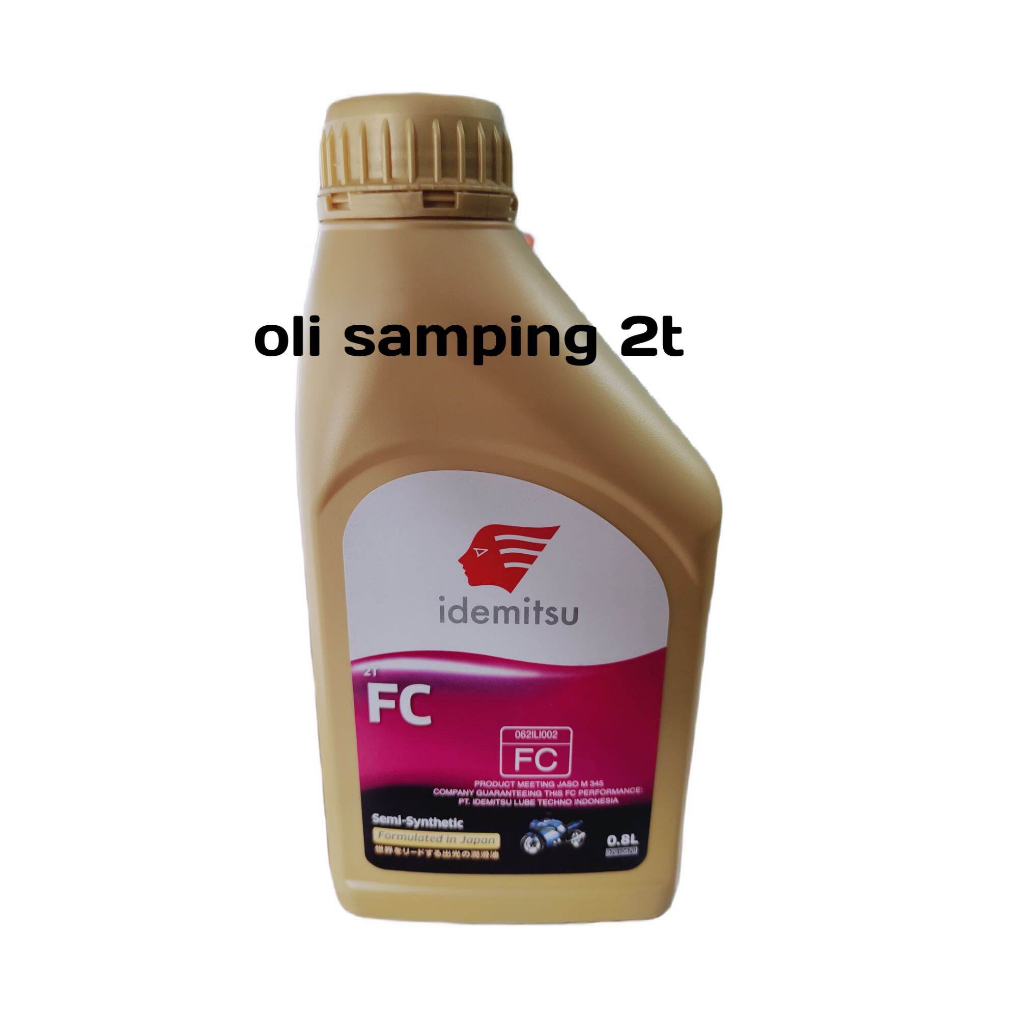 oli idemitsu 2 tak oli oil samping campuran motor 2T 800ML (dijamin ...