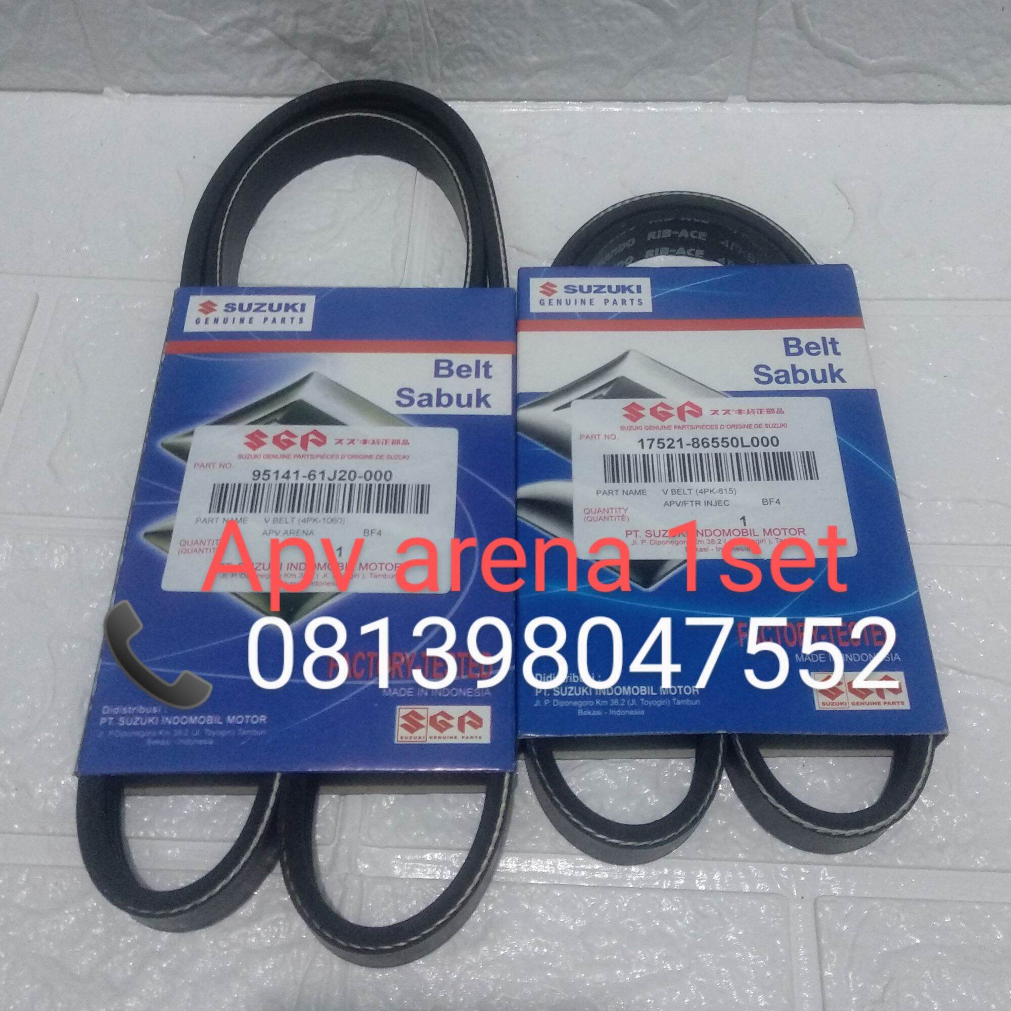 tali kipas / vbelt van bel fan belt APV arena 1set original | Lazada ...