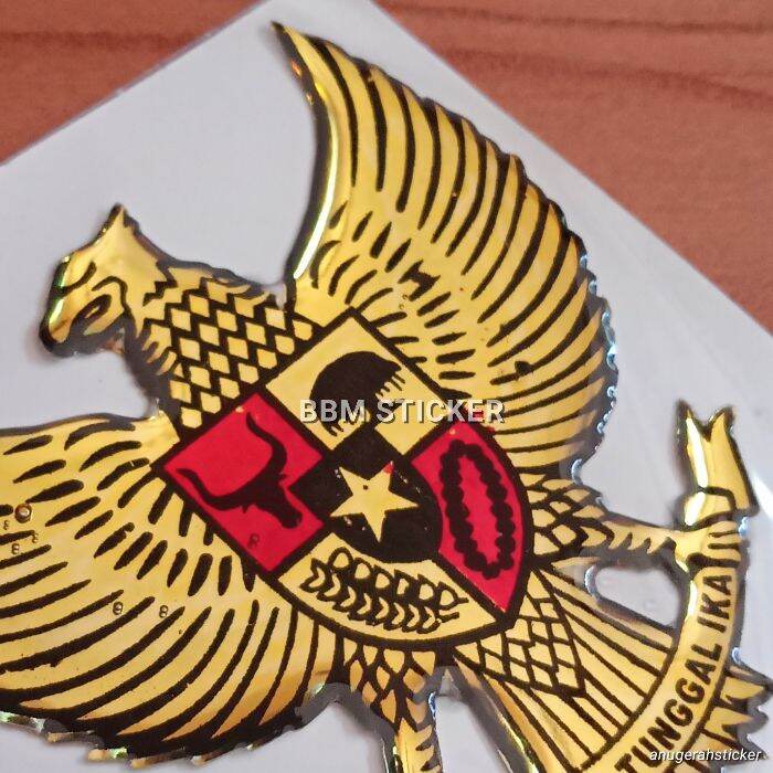 Stiker Timbul emblem Garuda Pancasila | Lazada Indonesia