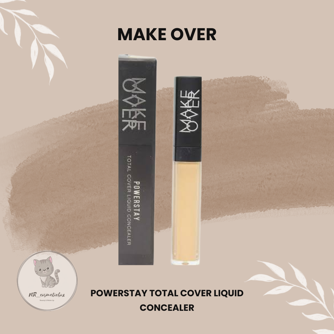 MAKE OVER POWERSTAY Total Cover Liquid Concealer 6.5g | Lazada Indonesia