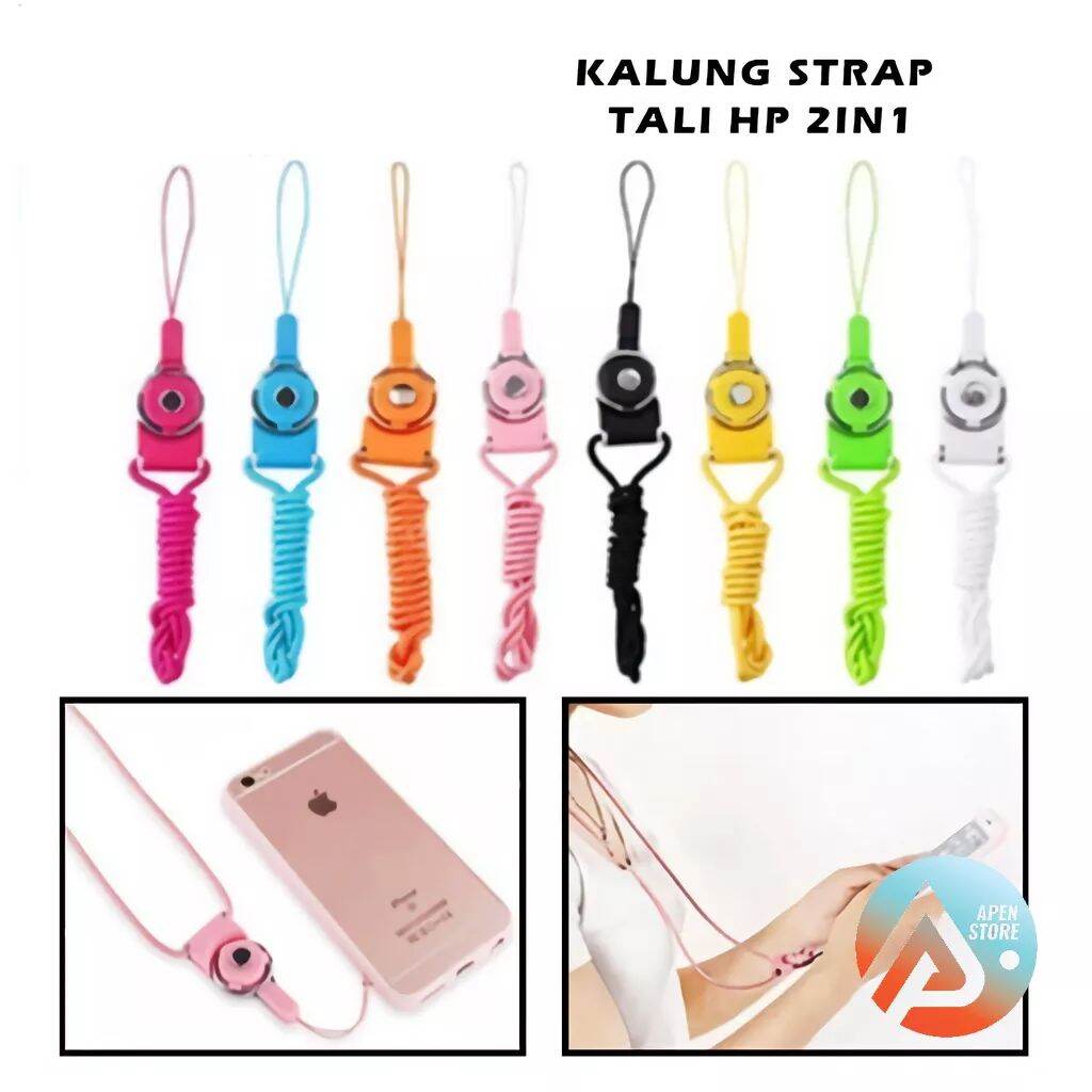 MB - tali gantungan hp mixue / tali lanyard motif mixue / tali ...
